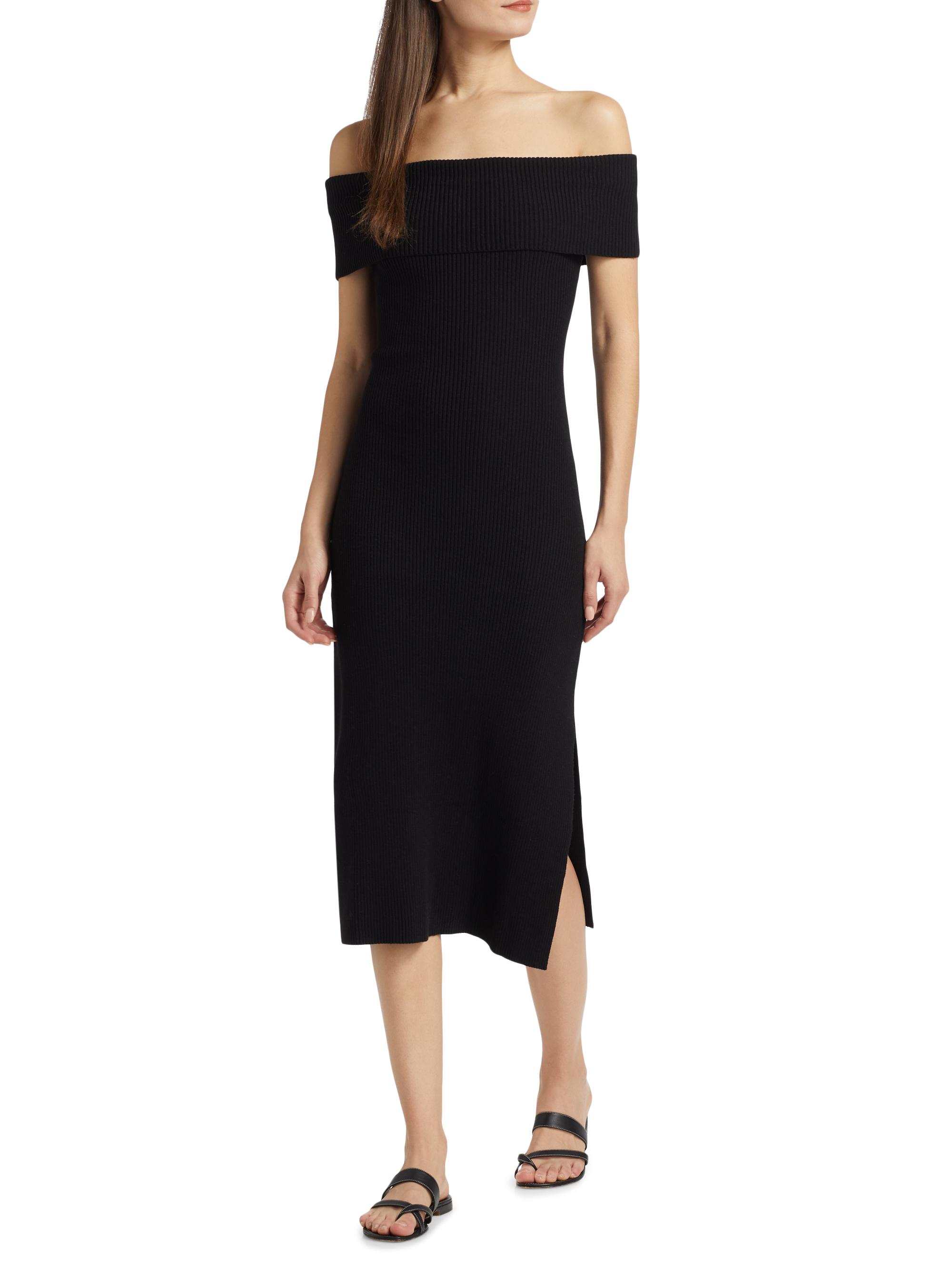 Rails Anaya Off-The-Shoulder Midi-Dress | Saks Fifth Avenue