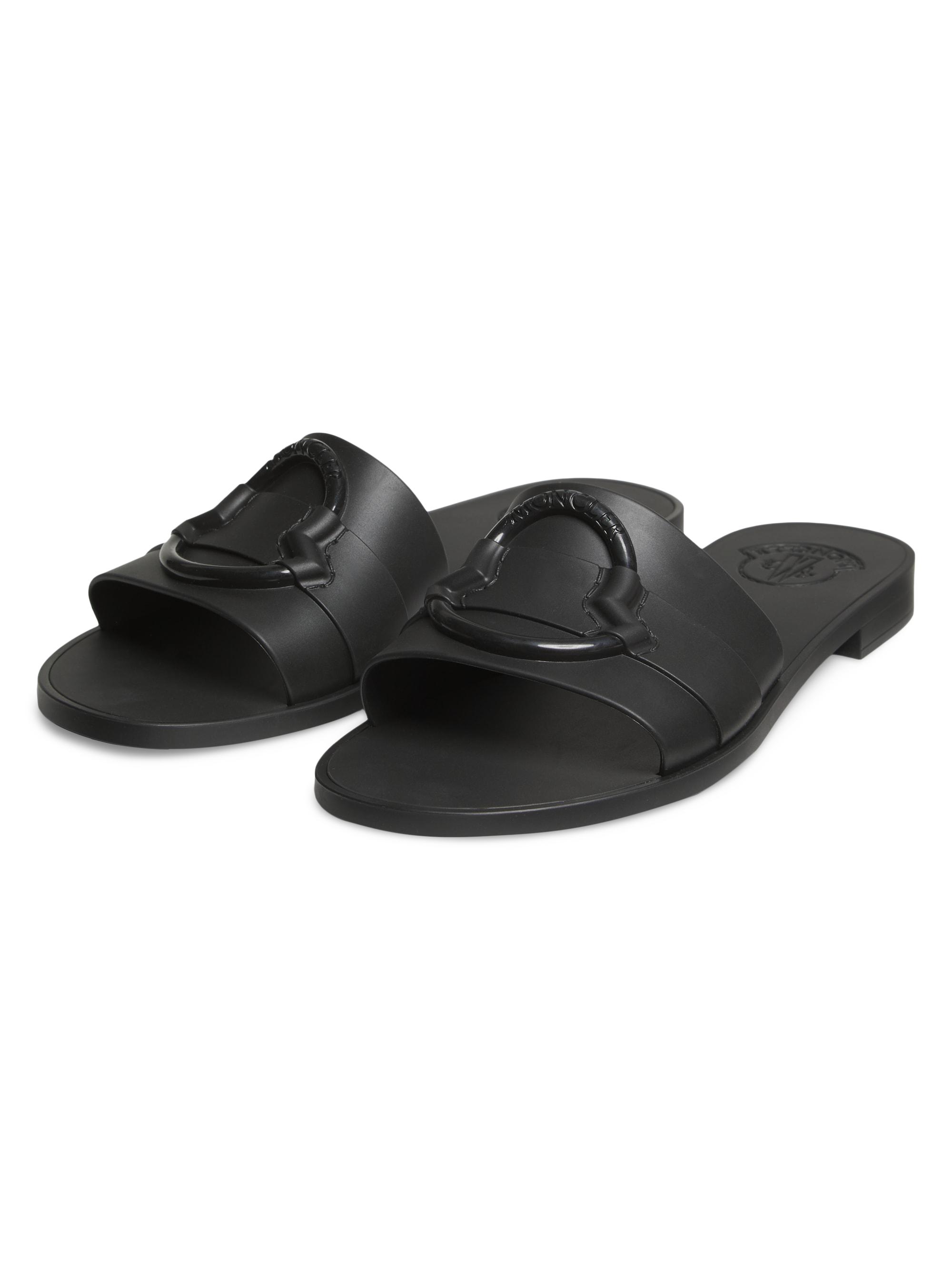 Moncler Rubber Slides | Saks Fifth Avenue