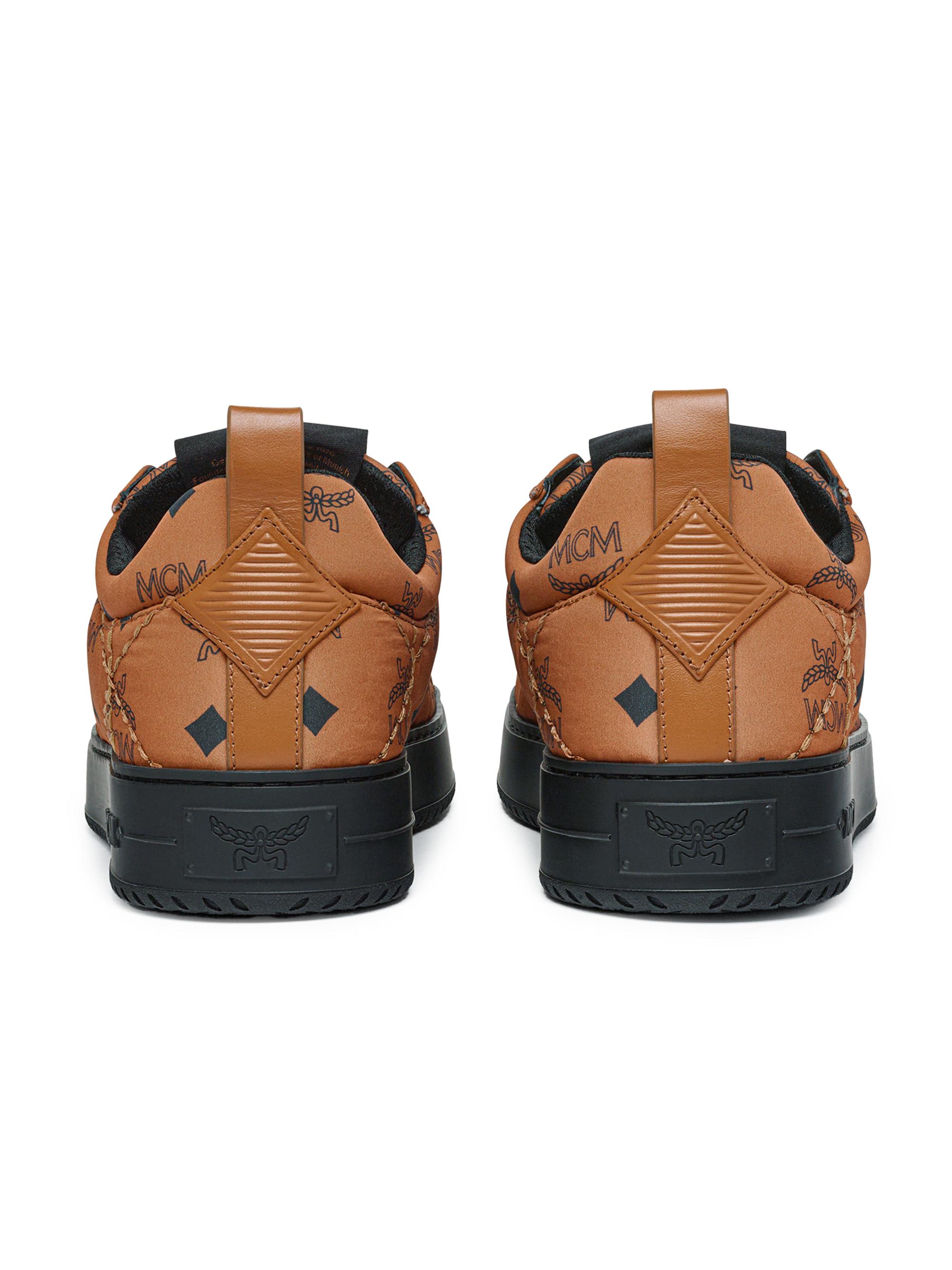 MCM Neo Terrain Woven Low-Top Sneakers | Saks Fifth Avenue