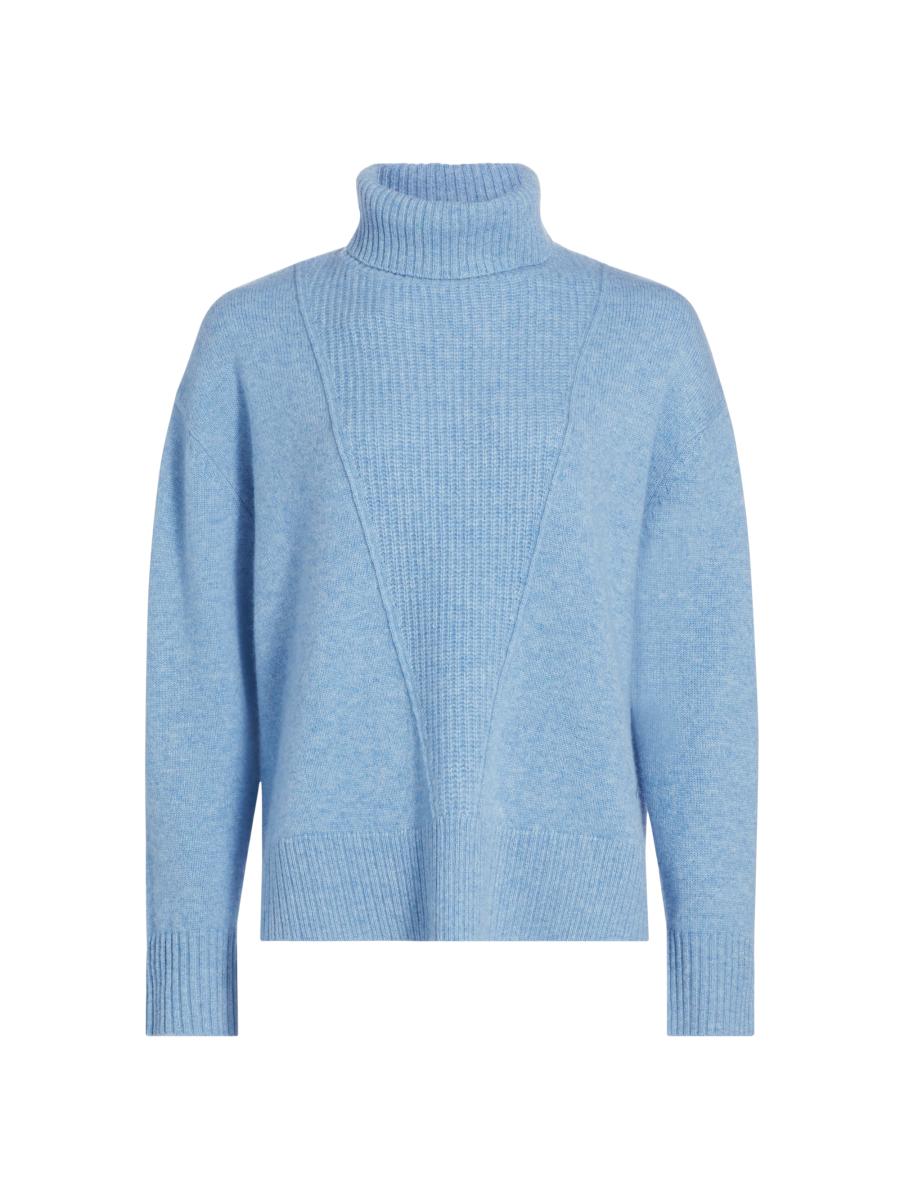 Shop Saks Fifth Avenue Ribbed Cashmere Turtleneck | Saks Fifth Avenue