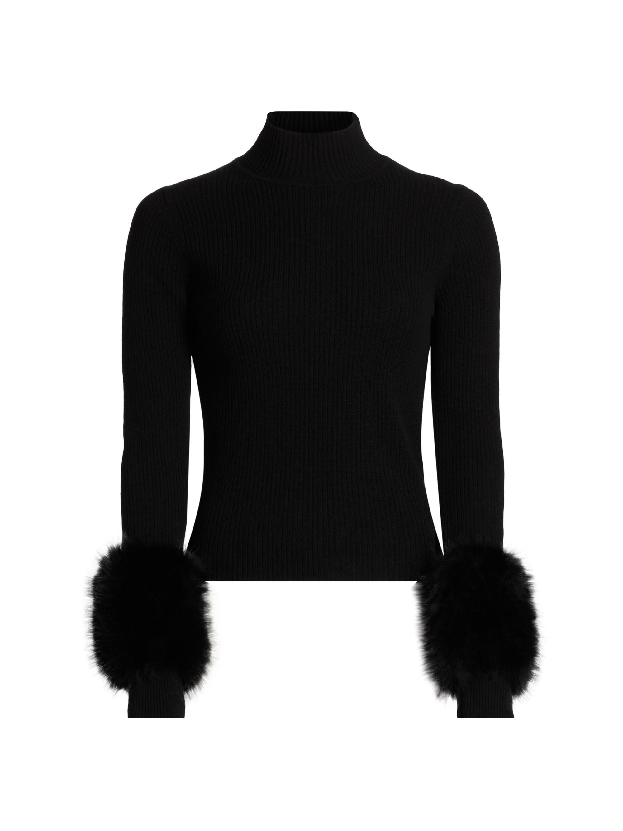Shop Ramy Brook Magnus Rib-Knit Merino-Wool Turtleneck Sweater | Saks ...