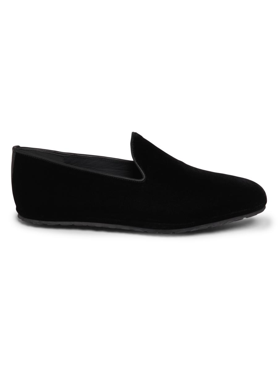 LOUNGERS Serene Velvet Loafers | Saks Fifth Avenue