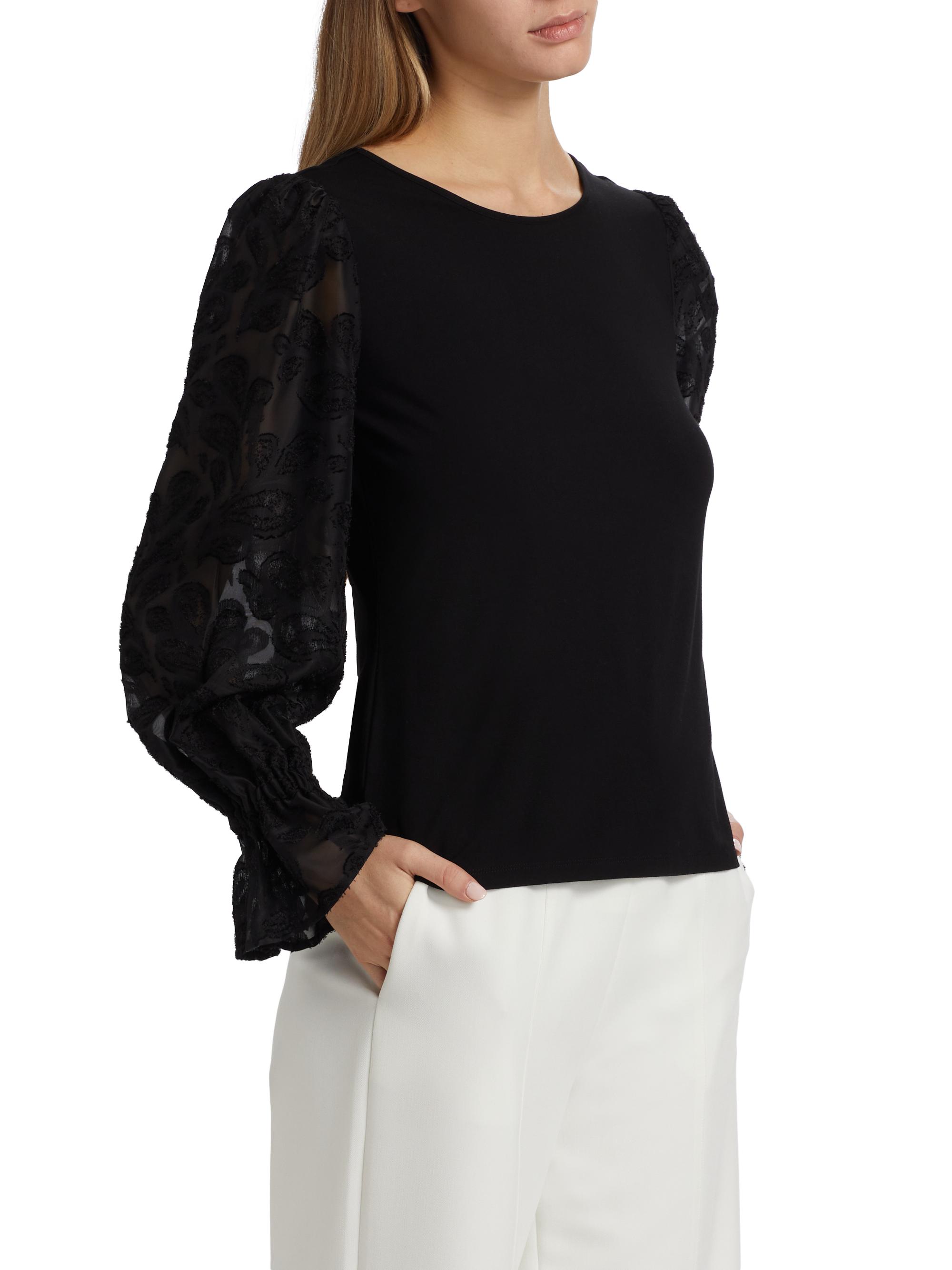 Elie Tahari The Mavea Pleated Blouse | Saks Fifth Avenue