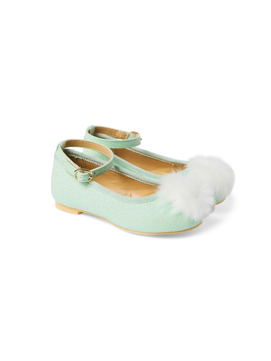 Janie and Jack Little Girl's & Girl's Disney® Tinker Bell Ballet Flat ...