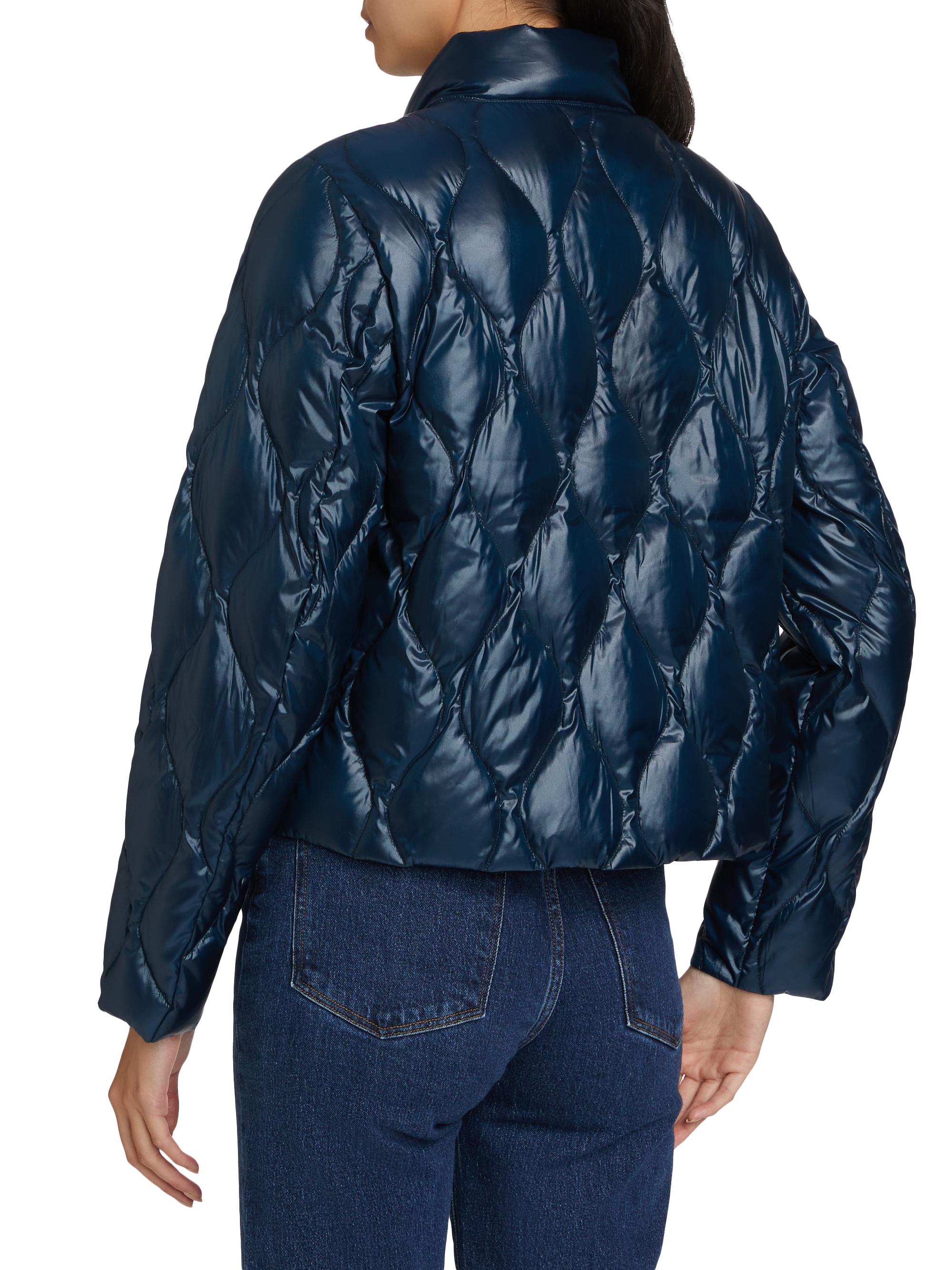 If Only Studio Onion Contrast-Trim Down Jacket | Saks Fifth Avenue