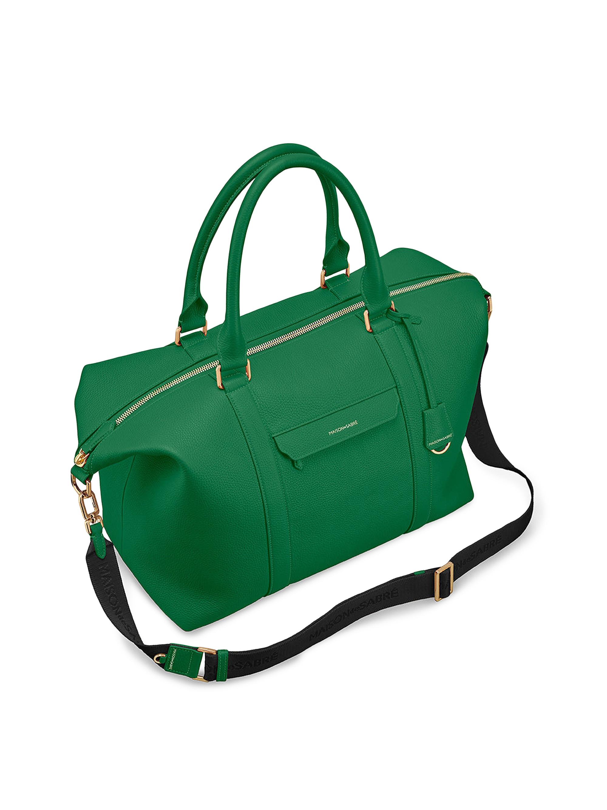 Maison de Sabre Large Leather Weekender Bag | Saks Fifth Avenue