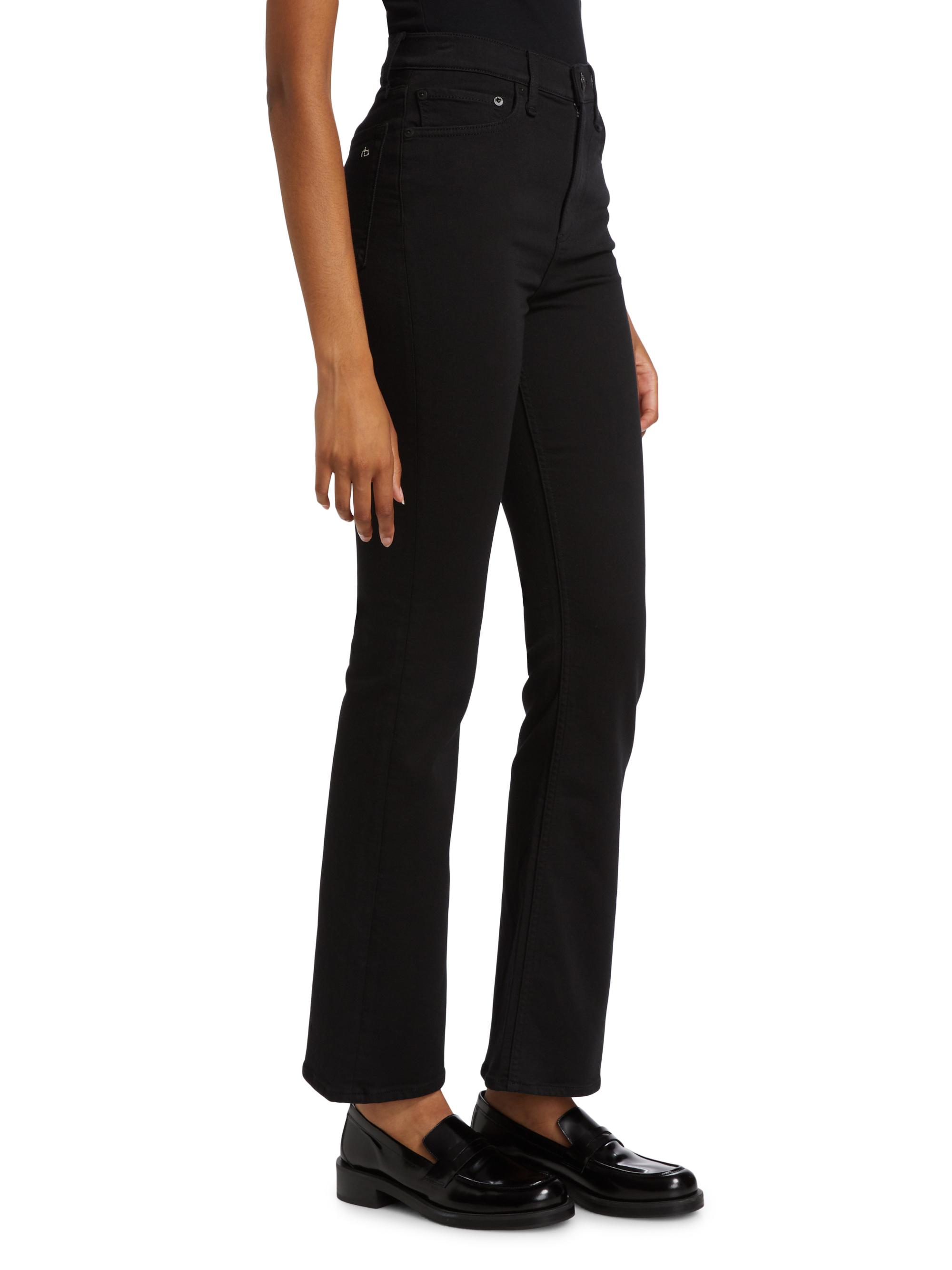 rag & bone Flexi Peyton High-Rise Boot-Cut Jeans | Saks Fifth Avenue
