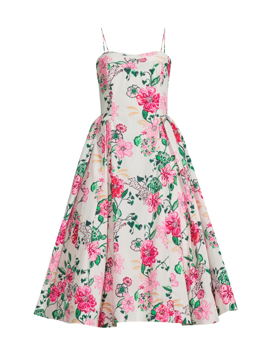 Lilly Pulitzer Lillyanna Floral Fit-&-Flare Dress | Saks Fifth Avenue