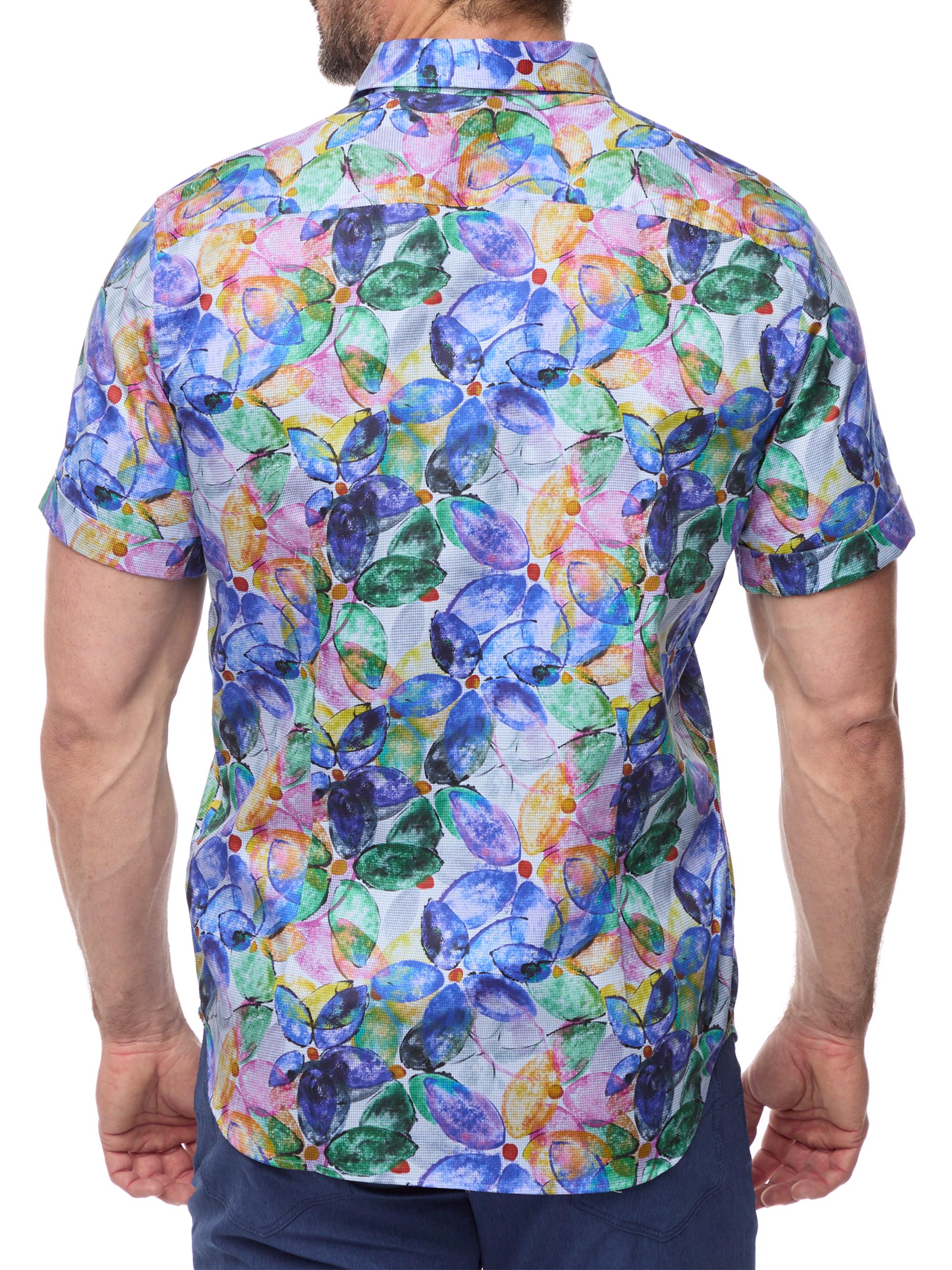 Robert Graham Gordon Short-Sleeve Button-Front Shirt | Saks Fifth Avenue