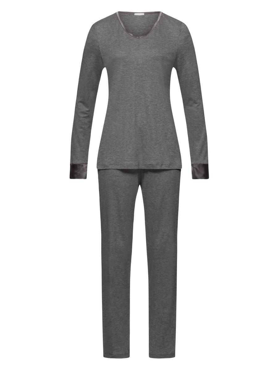 Hanro Virginia 2-Piece Long-Sleeve Pajama Set | Saks Fifth Avenue