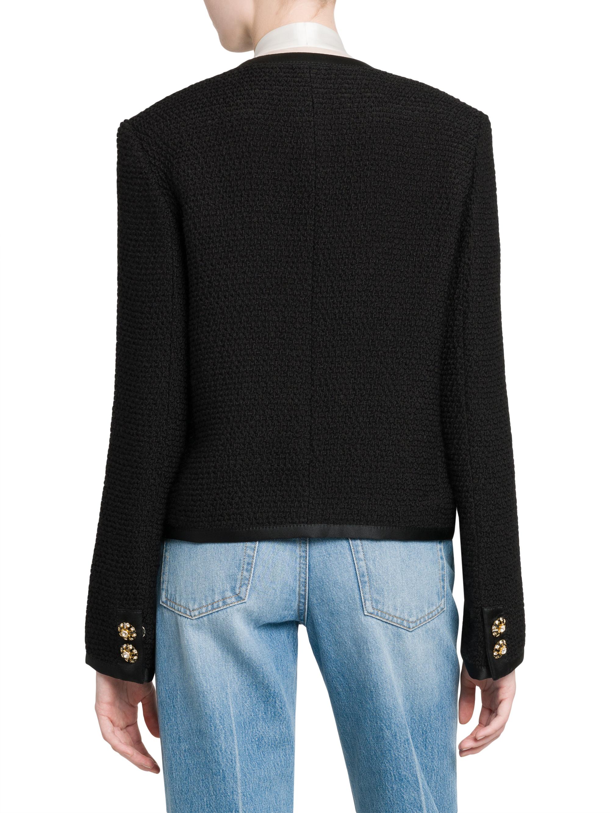 Dolce&Gabbana Silk & Wool Bouclé Tweed Jacket | Saks Fifth Avenue