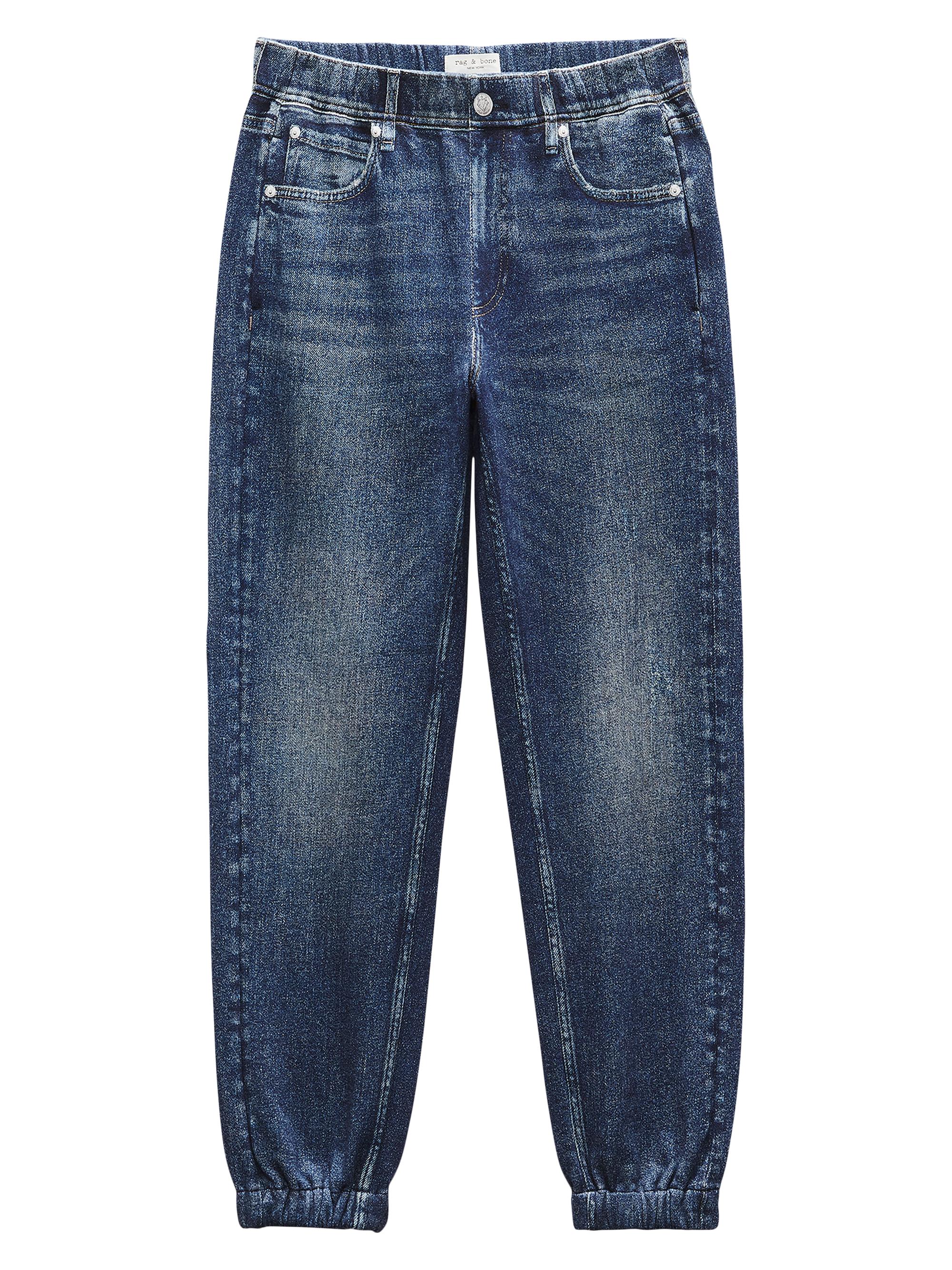 rag & bone Miramar Denim Fleece-Terry Joggers | Saks Fifth Avenue
