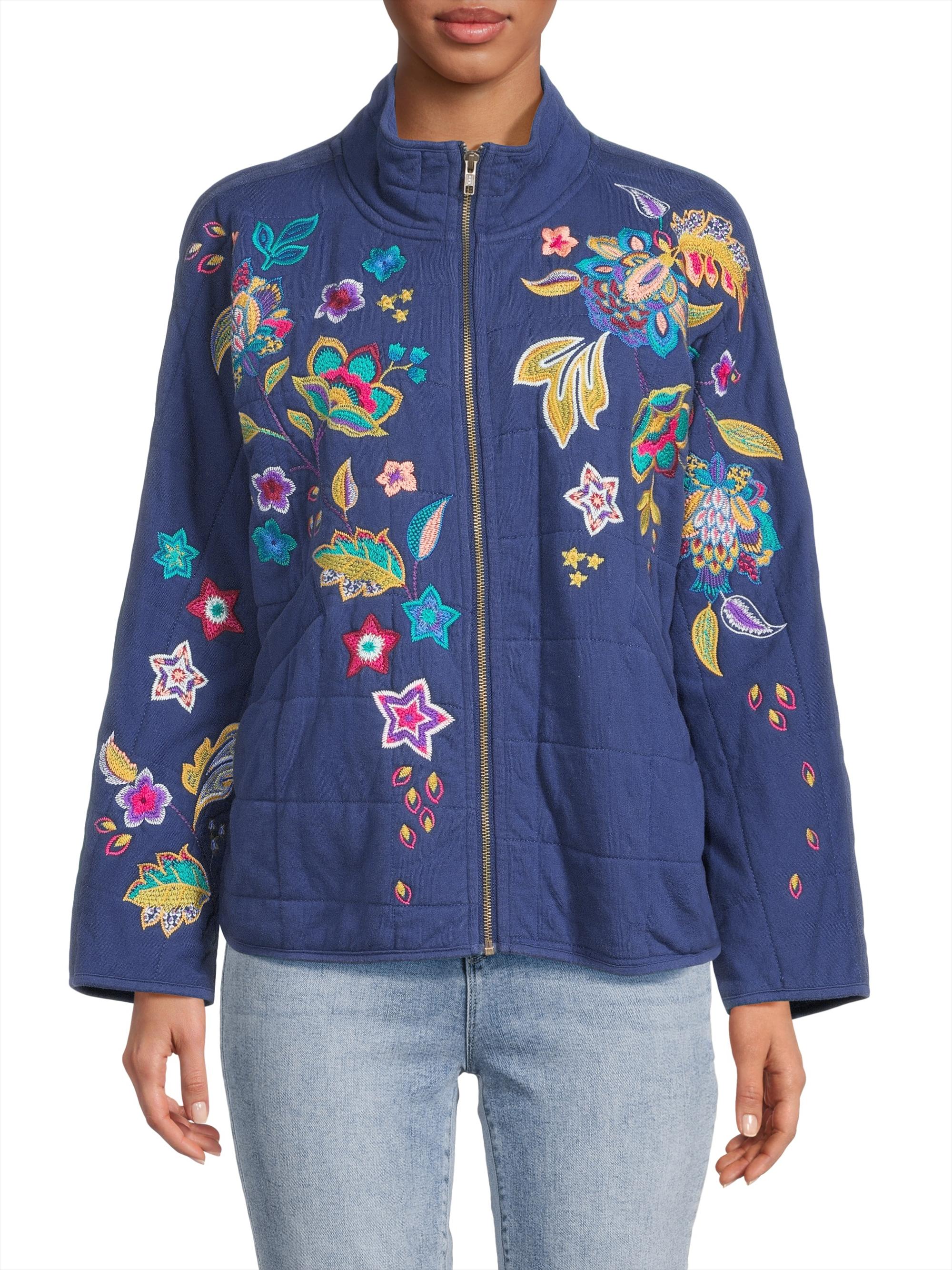 Johnny Was Ethal Dolman Quilted Jacket | Saks Fifth Avenue