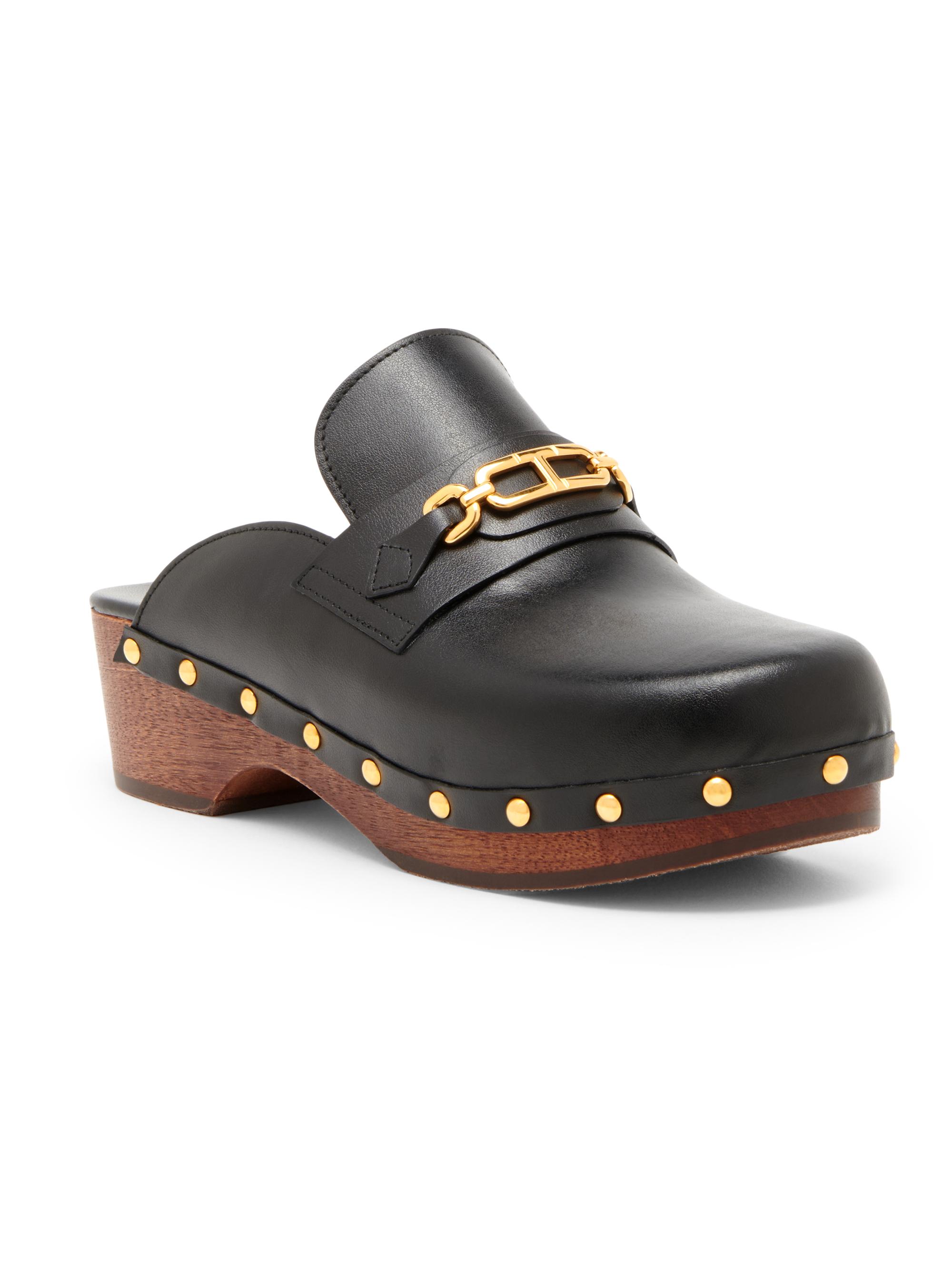 TOM FORD 40MM Leather Clogs | Saks Fifth Avenue
