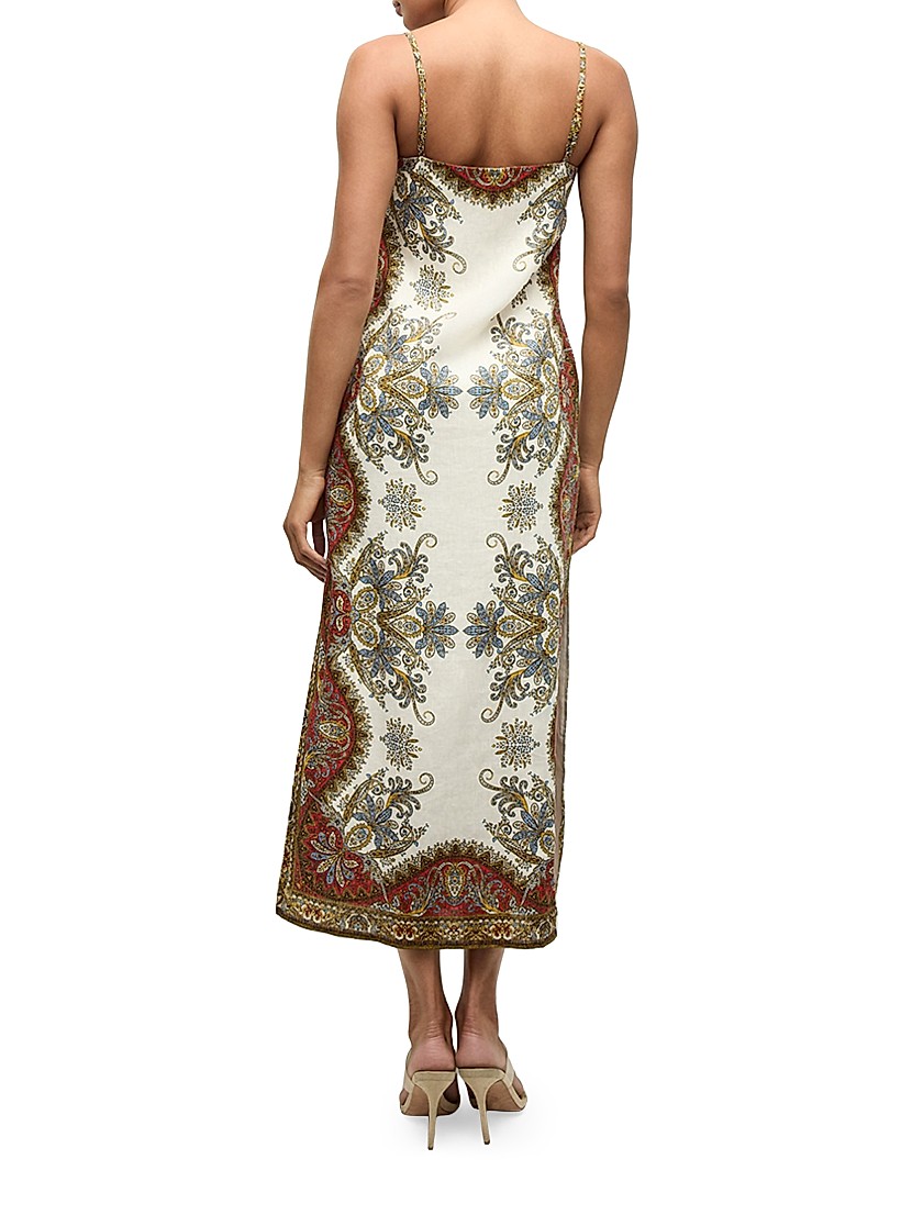Shop Veronica Beard Petra Printed Slip Dress | Saks Fifth Avenue Shop Veronica Beard Petra Printed Slip Dress | Saks Fifth Avenue