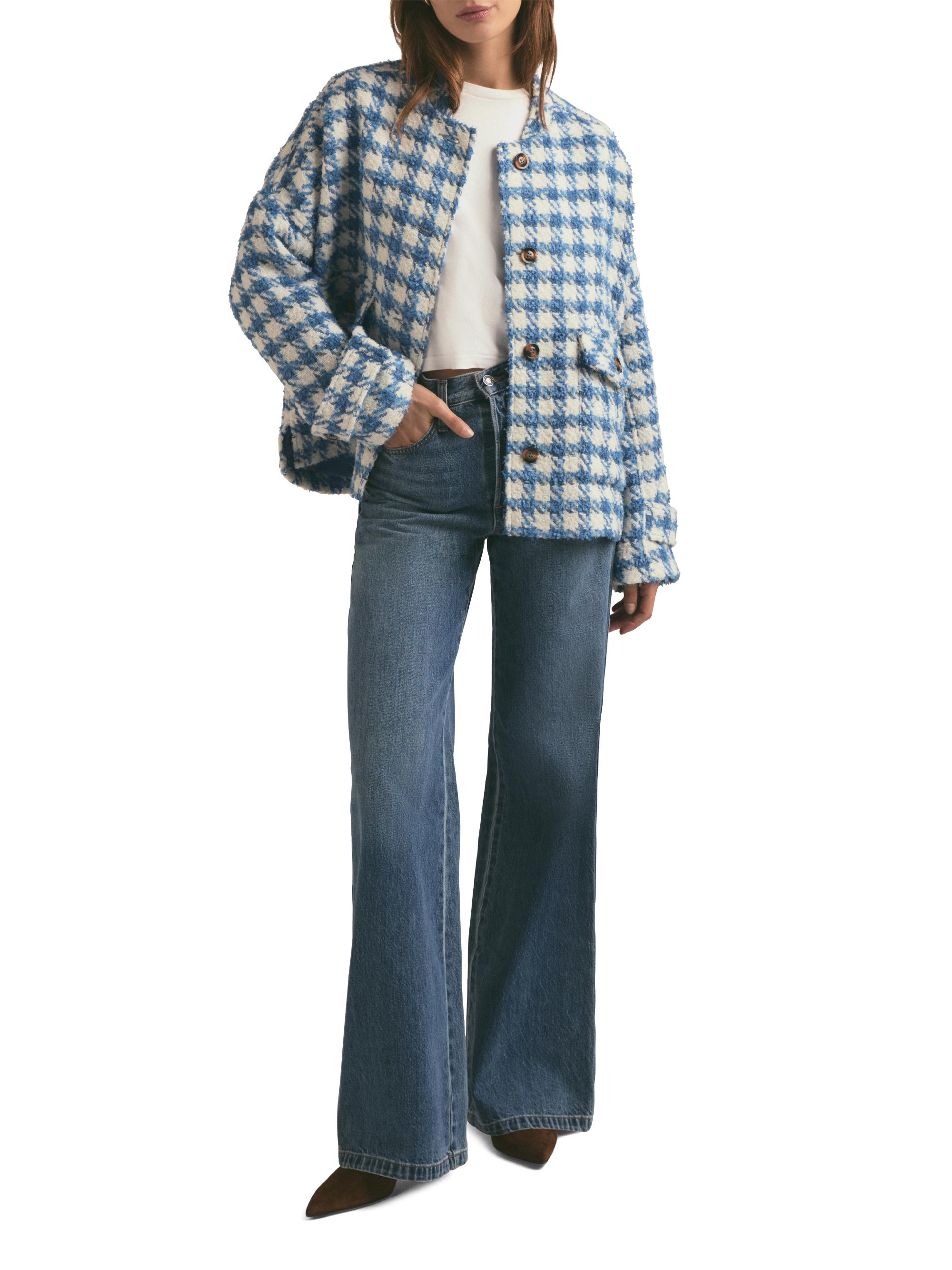 Favorite Daughter The Timeless Houndstooth Jacket | Saks Fifth Avenue