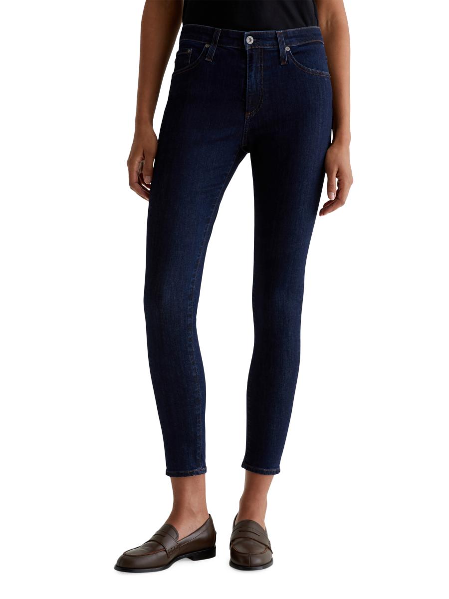AG Jeans Farrah Mid-Rise Stretch Skinny Jeans | Saks Fifth Avenue