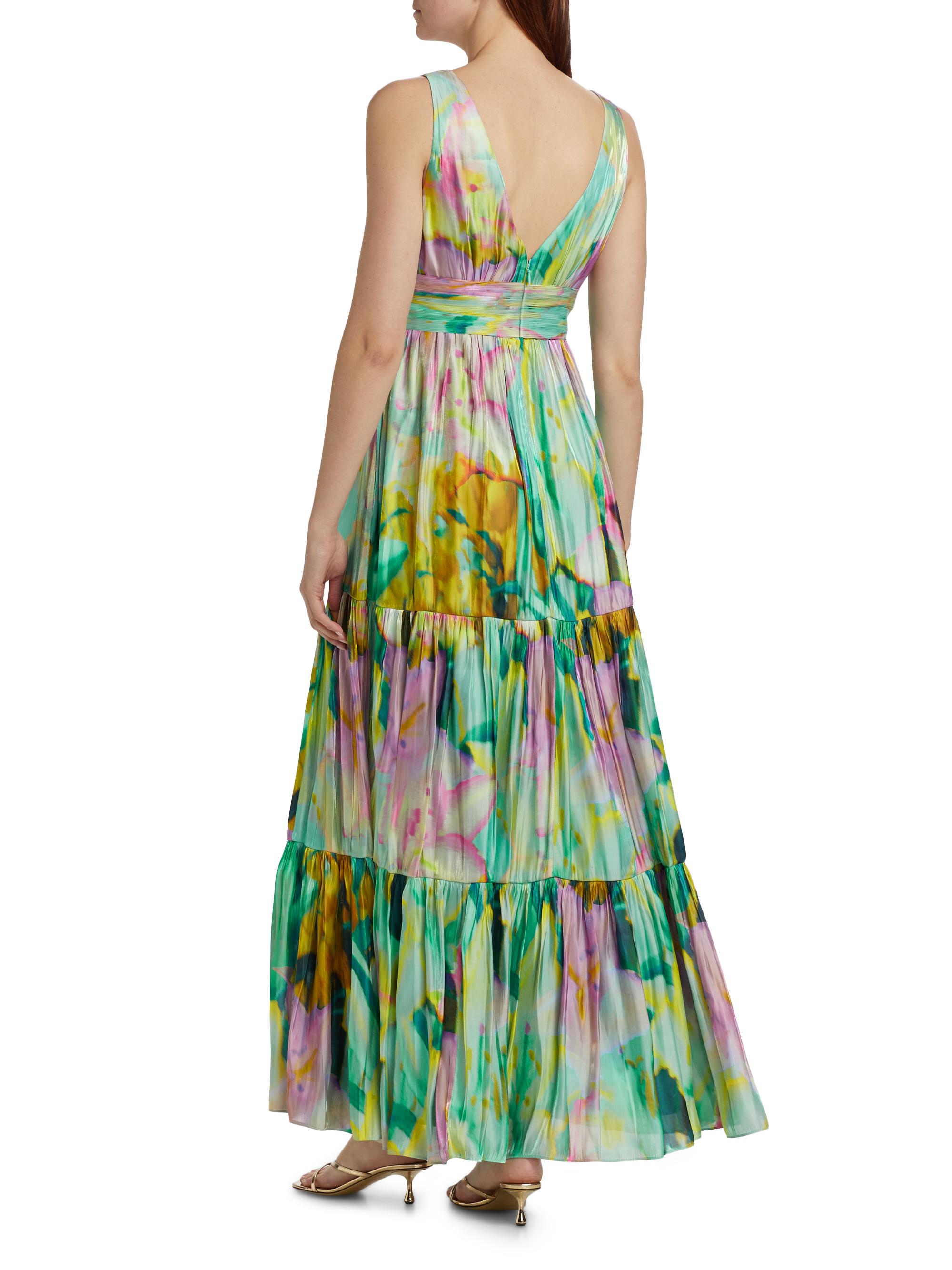 Kobi Halperin Britt Metallic Printed Maxi Dress | Saks Fifth Avenue