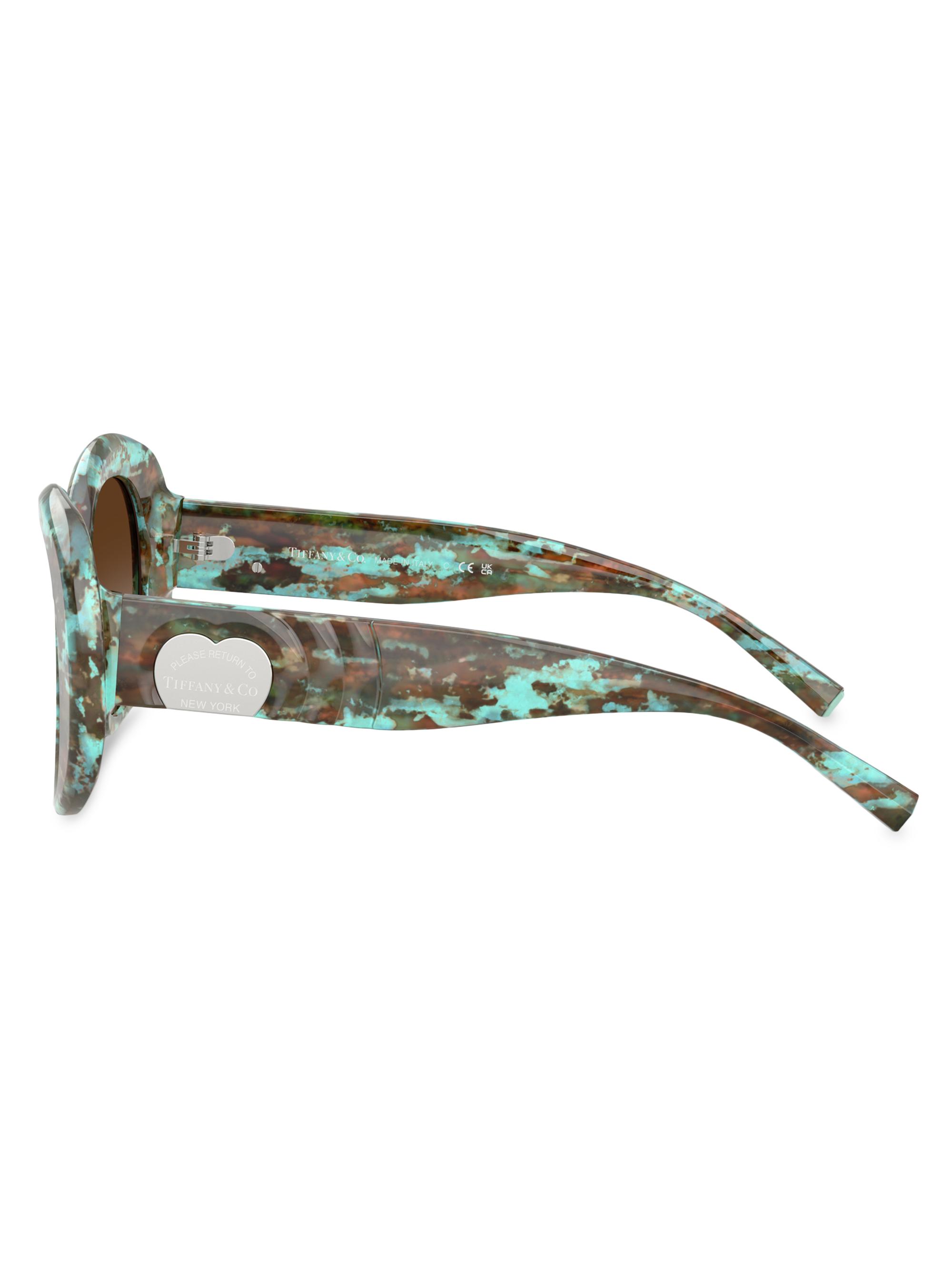Tiffany & Co. 52MM Round Sunglasses | Saks Fifth Avenue