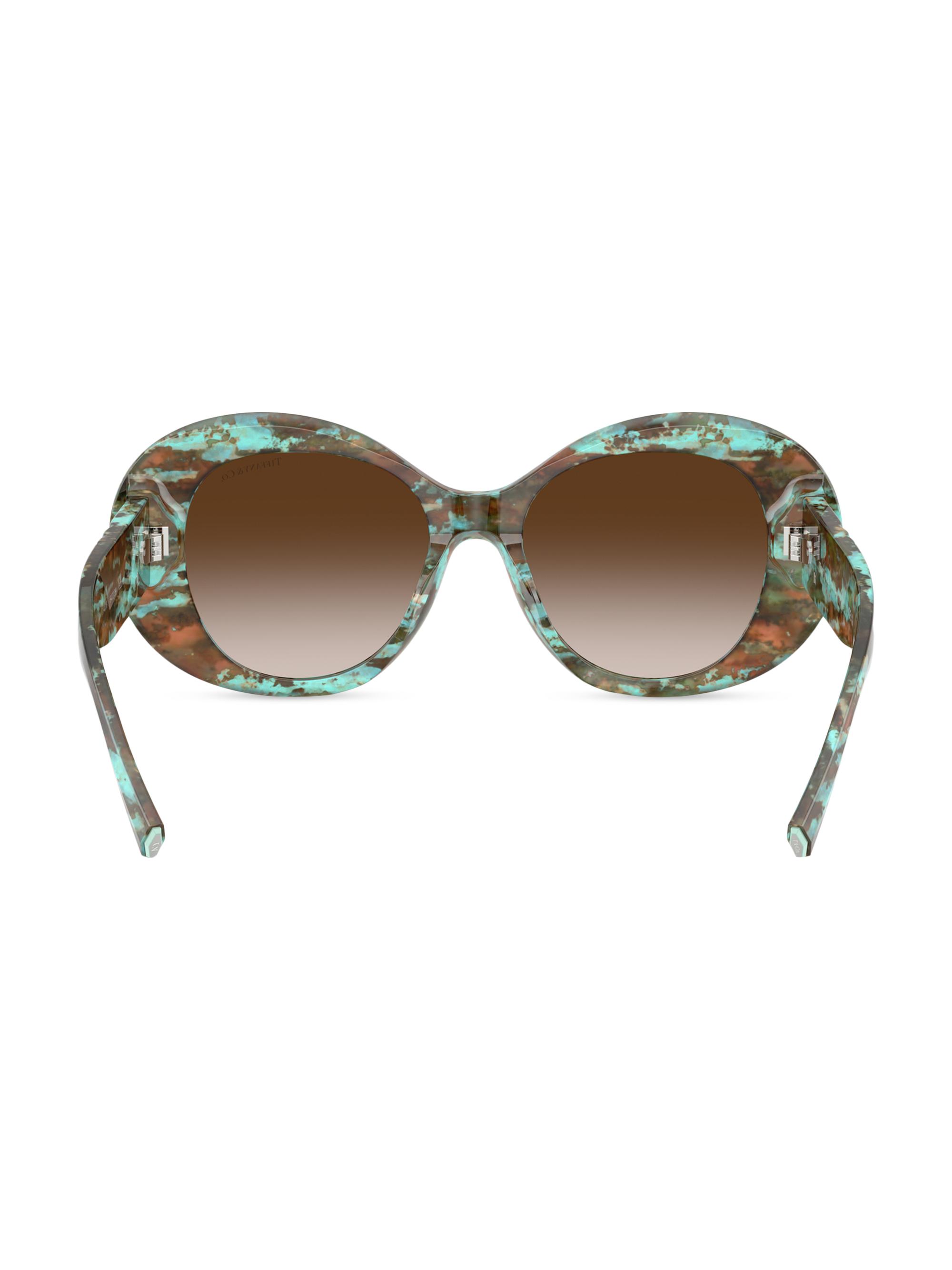 Tiffany & Co. 52MM Round Sunglasses | Saks Fifth Avenue