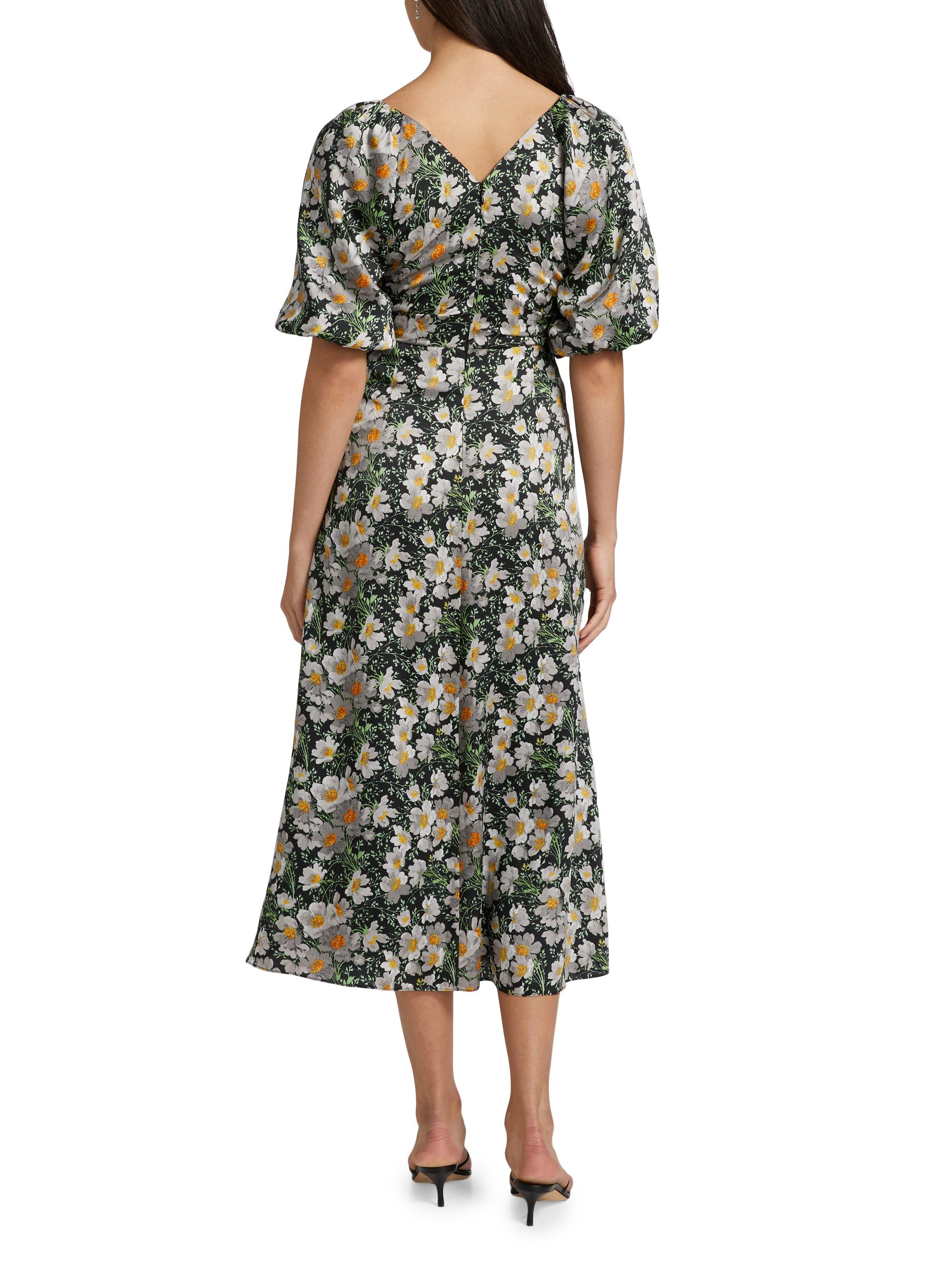 Cinq à Sept Cosmo Flowers Brenton Floral Maxi Dress | Saks Fifth Avenue