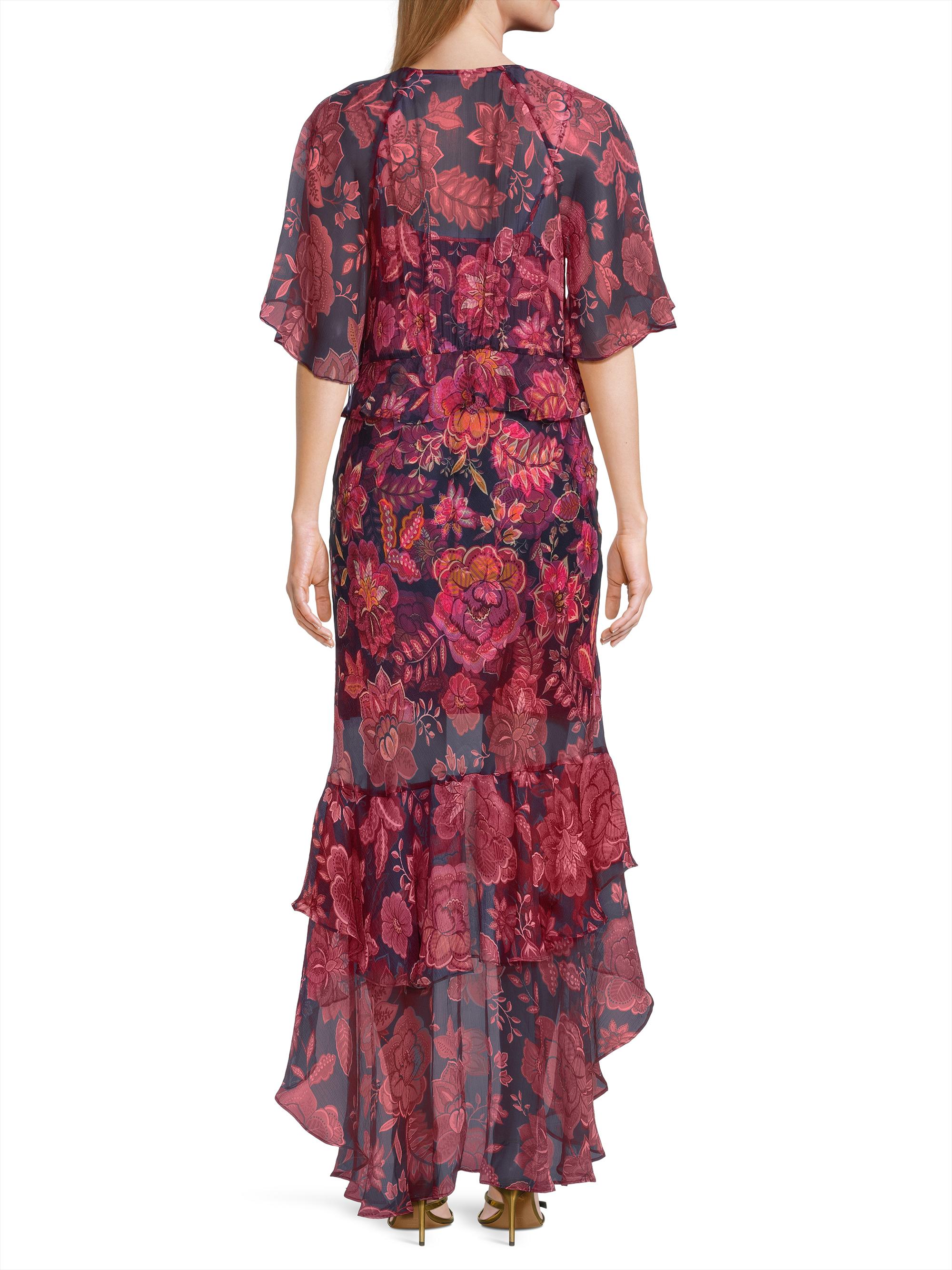 Johnny Was Luxee Floral Silk Maxi Dress | Saks Fifth Avenue