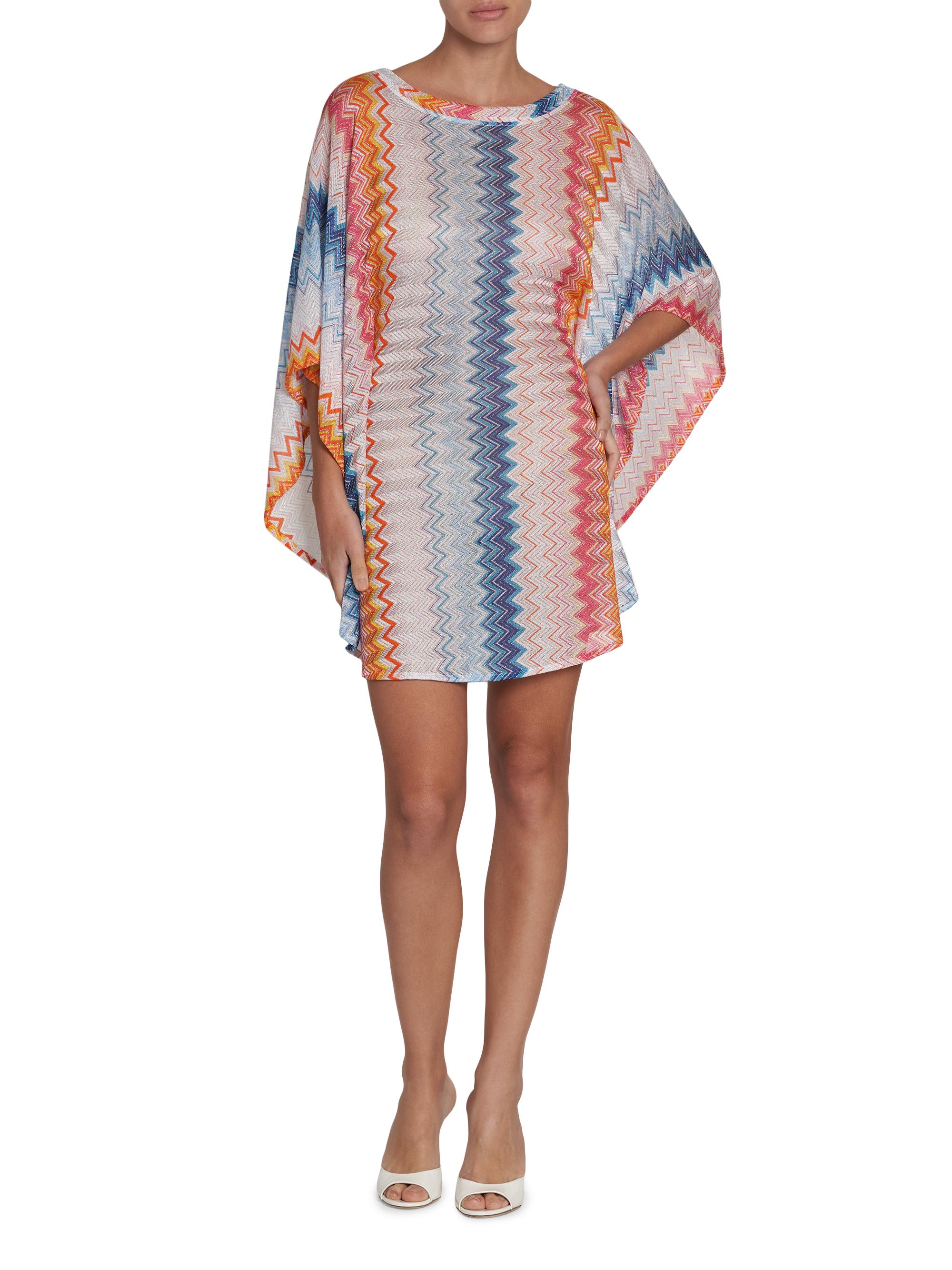 Missoni Chevron Cape-Sleeve Cover-Up | Saks Fifth Avenue