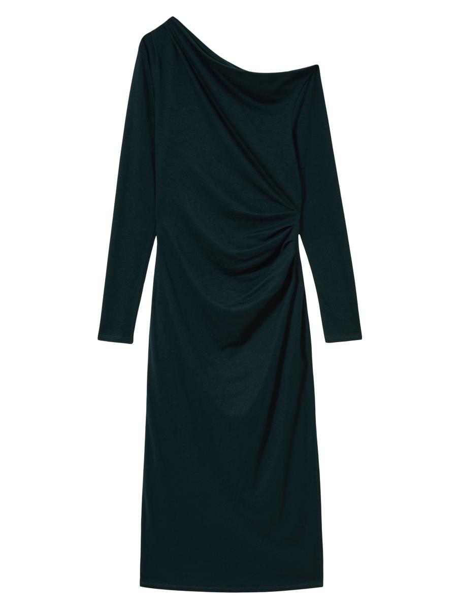Shop Reiss Becky Fitted Jersey Midi-Dress | Saks Fifth Avenue