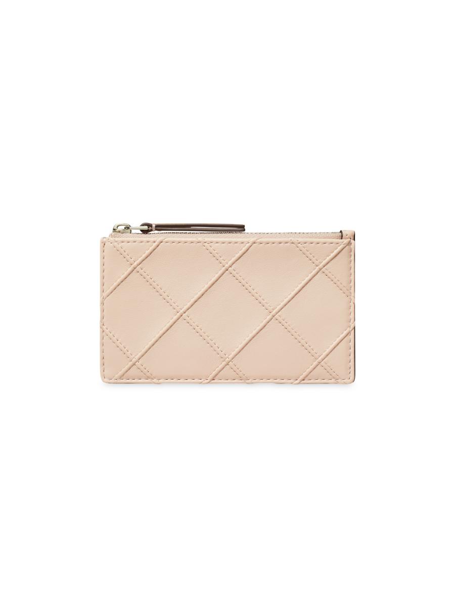 Tory Burch Fleming Leather Card Case | Saks Fifth Avenue