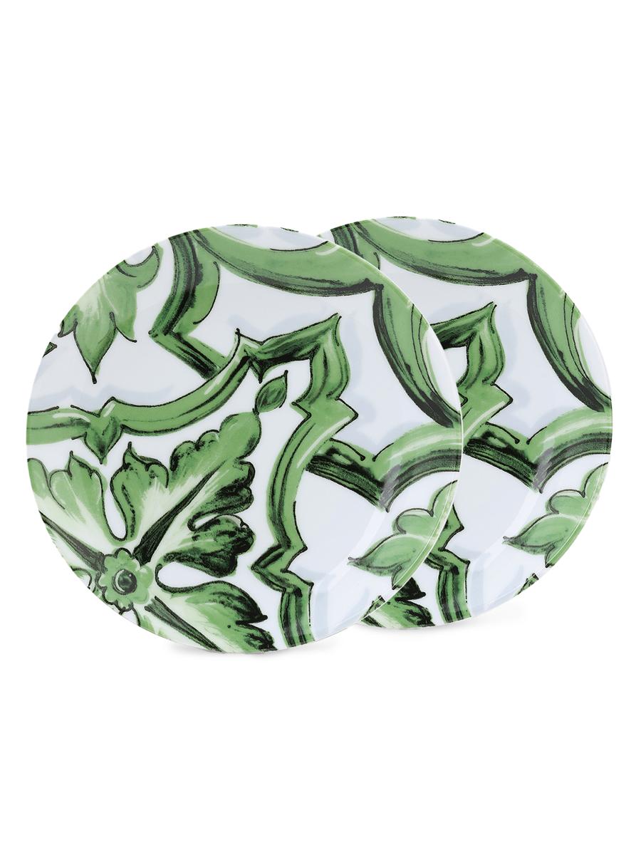 Dolce&Gabbana Verde Maiolica Dinnerware Collection | Saks Fifth Avenue