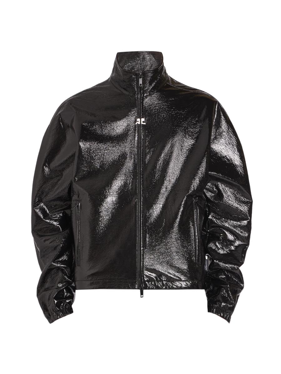 Courreges Vinyl Tracksuit Jacket | Saks Fifth Avenue