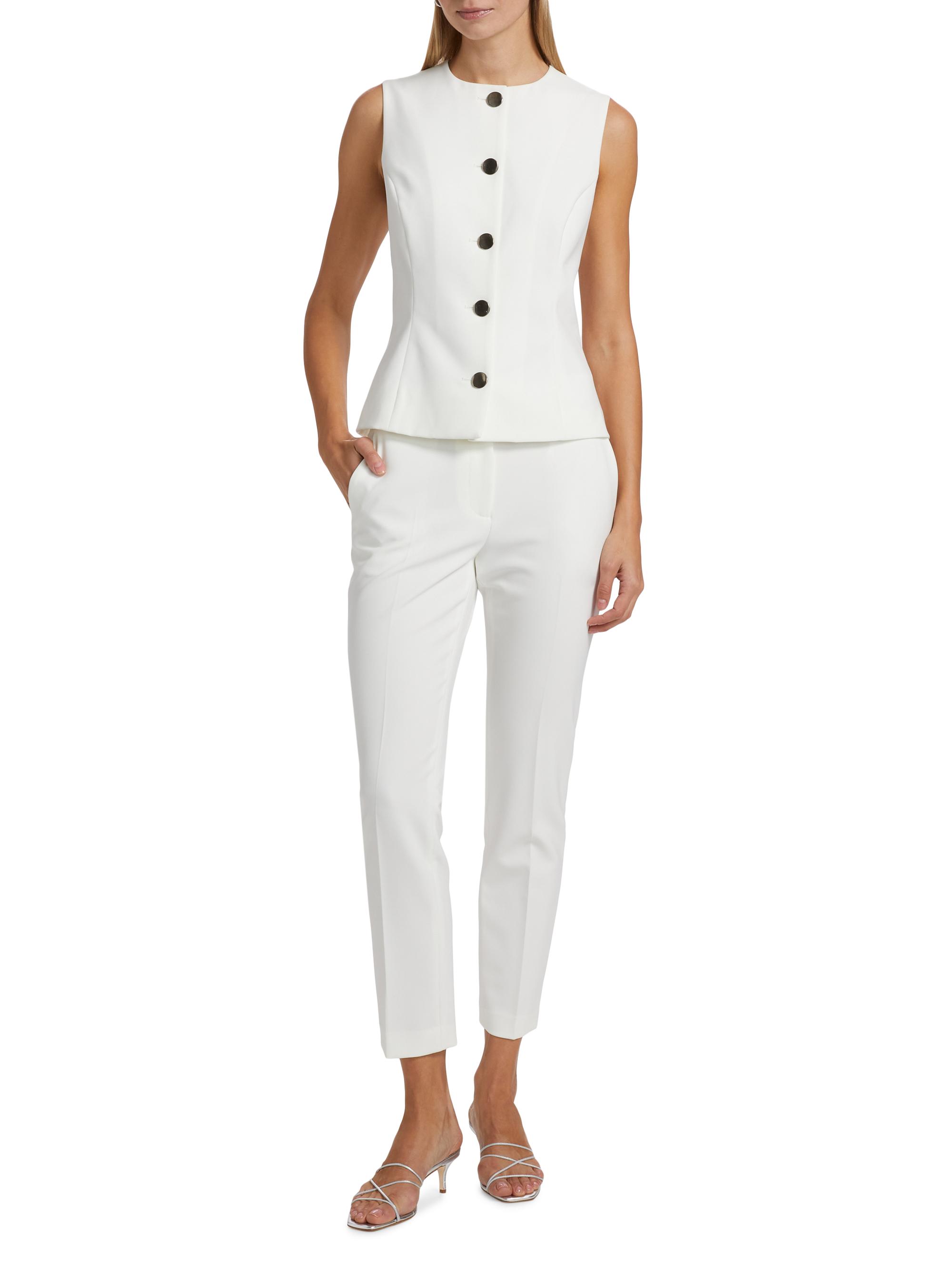 Rosetta Getty Sleeveless Button-Front Top | Saks Fifth Avenue