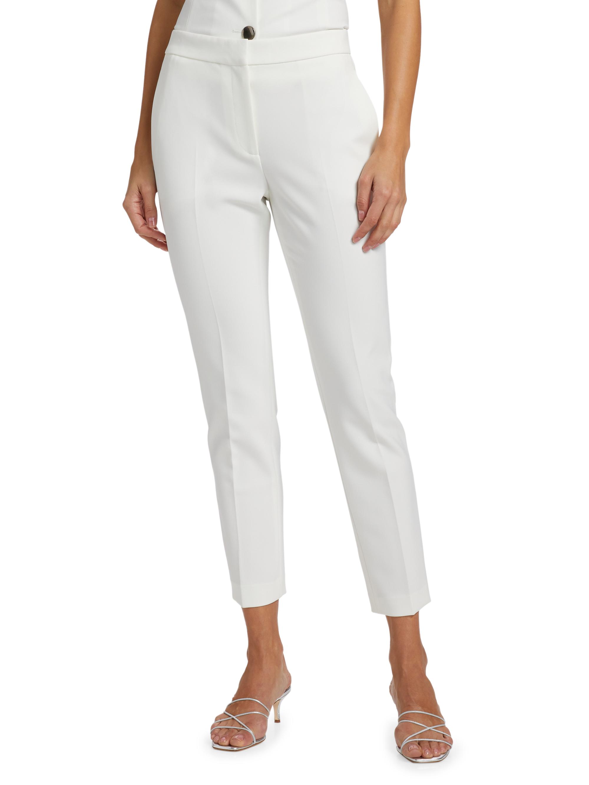 Rosetta Getty Technical Cady Crop Skinny Pants | Saks Fifth Avenue