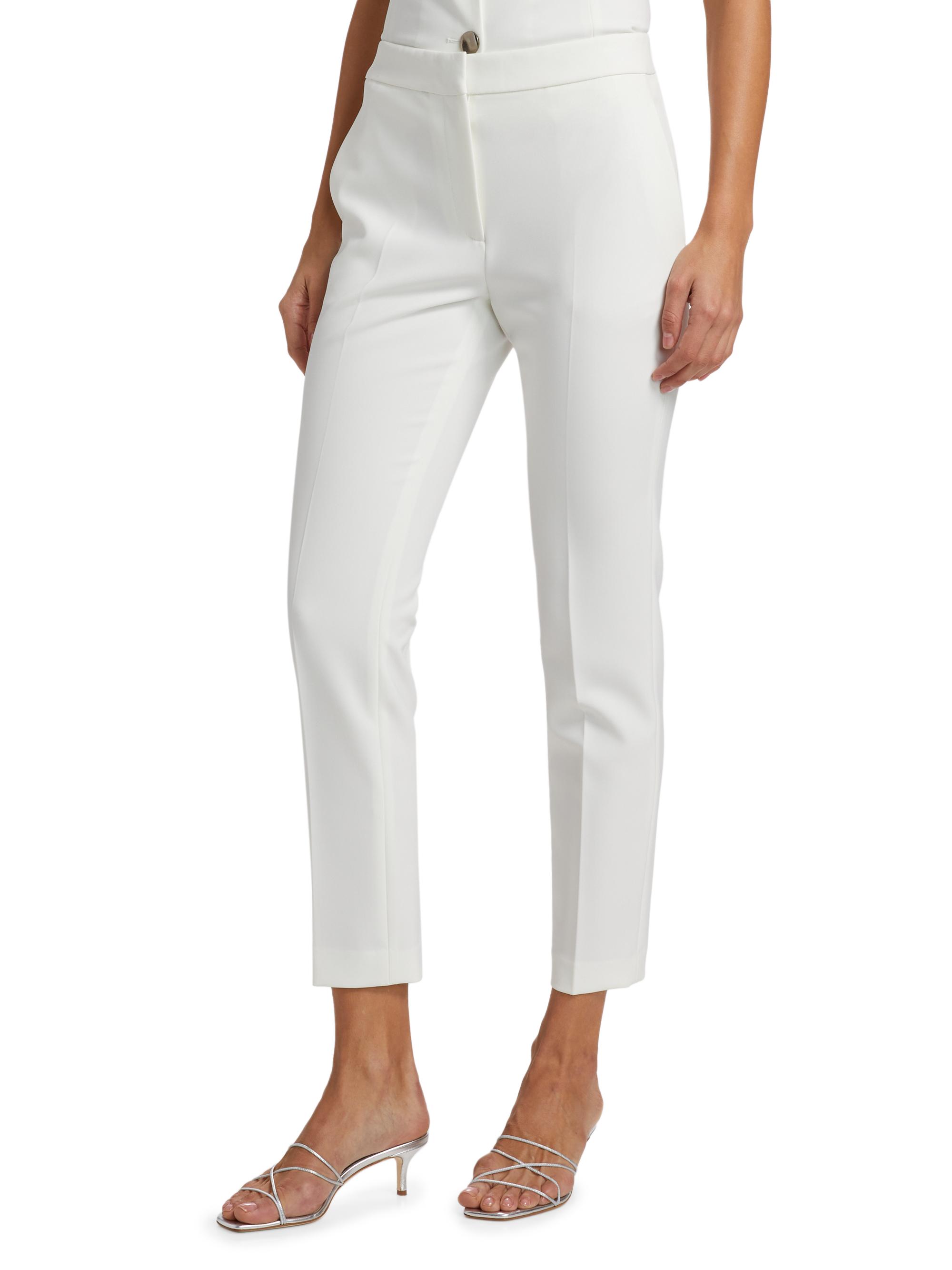 Rosetta Getty Technical Cady Crop Skinny Pants | Saks Fifth Avenue