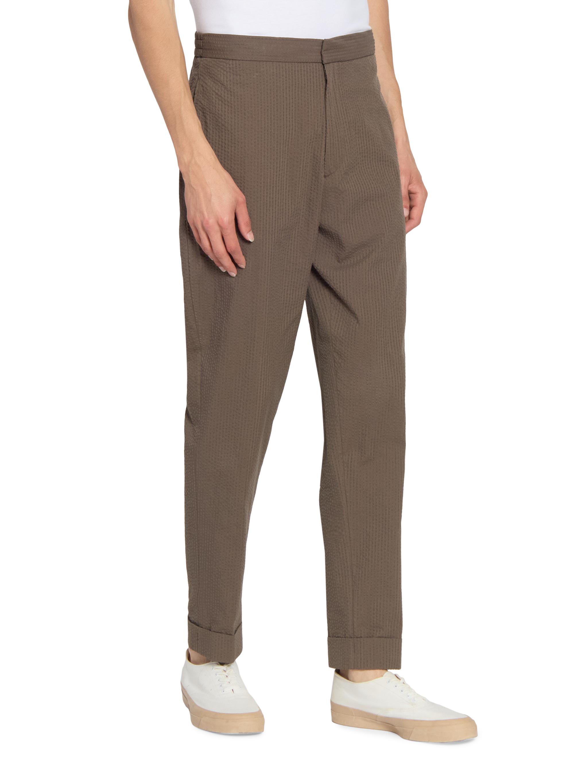 Officine Générale Joseph Cotton Seersucker Trousers | Saks Fifth Avenue