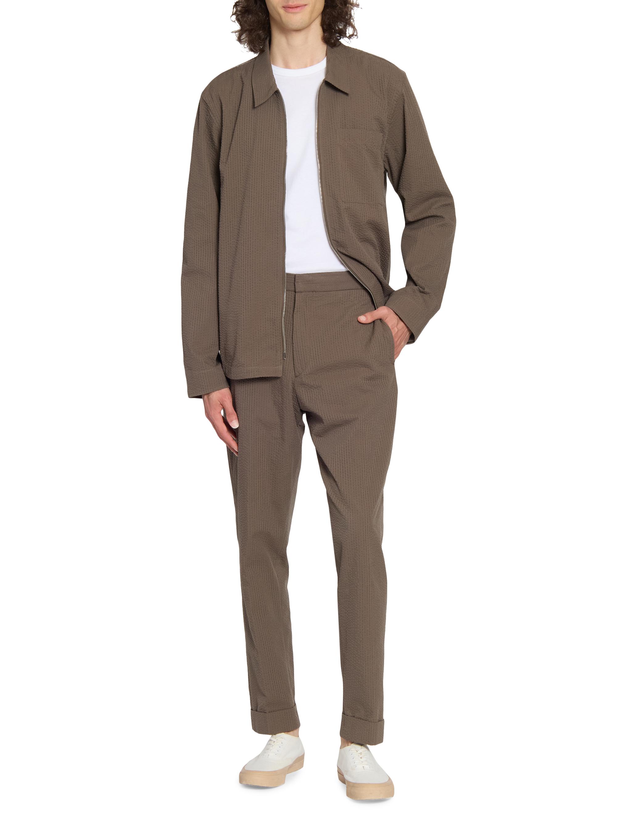 Officine Générale Joseph Cotton Seersucker Trousers | Saks Fifth Avenue