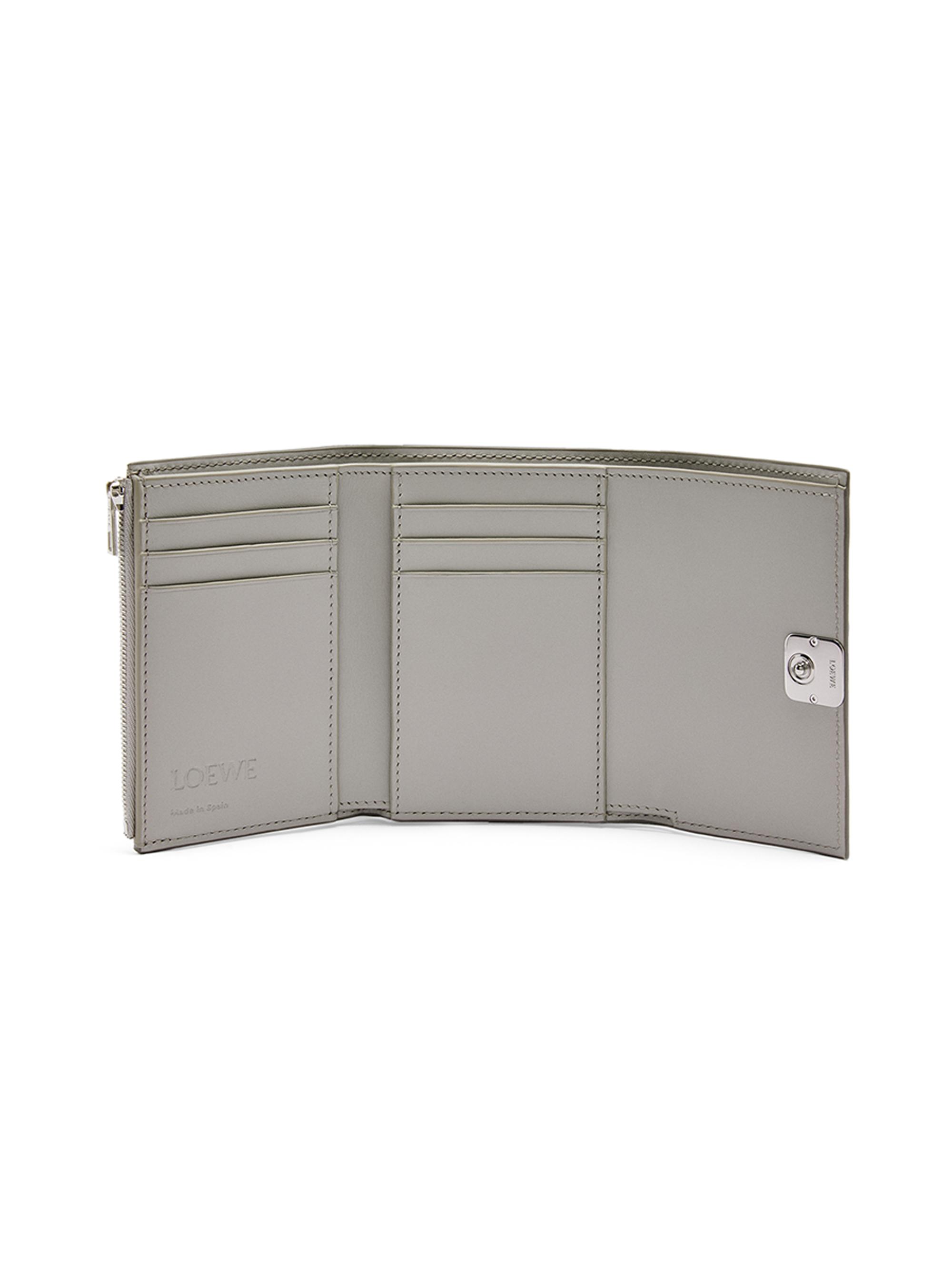 Shop LOEWE Small Anagram Puffer Metallic Vertical Wallet | Saks Fifth ...
