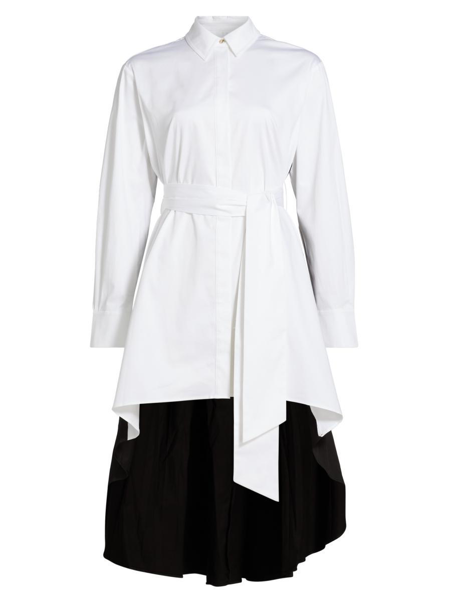 Toccin Ariella Fly Away Pleated Shirtdress | Saks Fifth Avenue