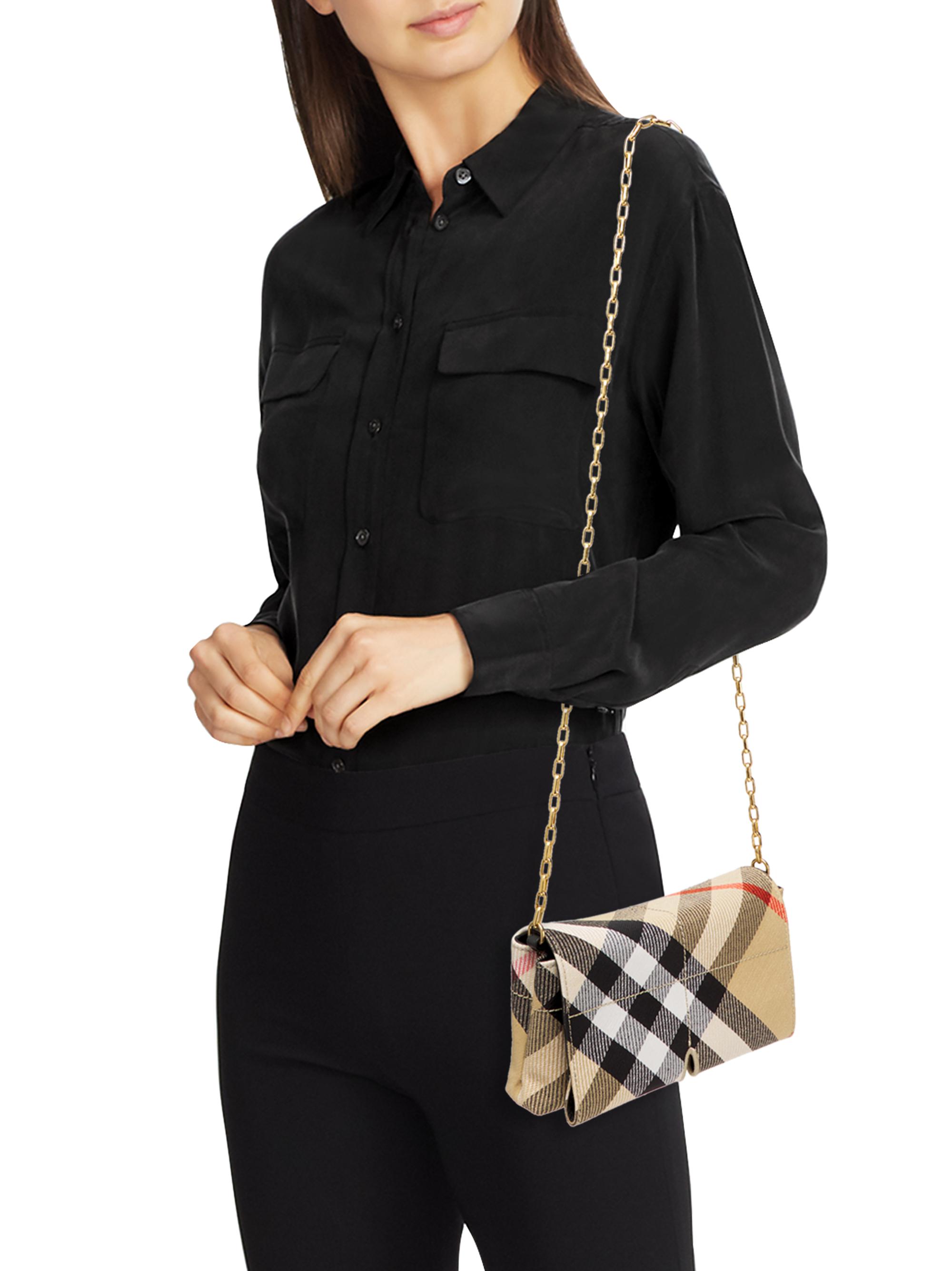 Burberry Snip Mini Chain Bag | Saks Fifth Avenue