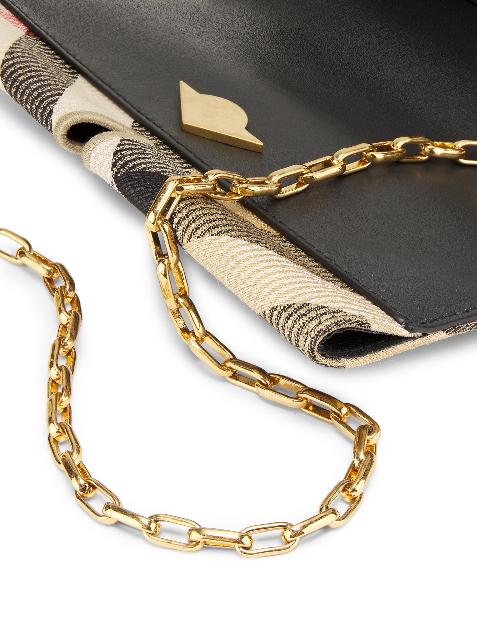 Burberry Snip Mini Chain Bag | Saks Fifth Avenue