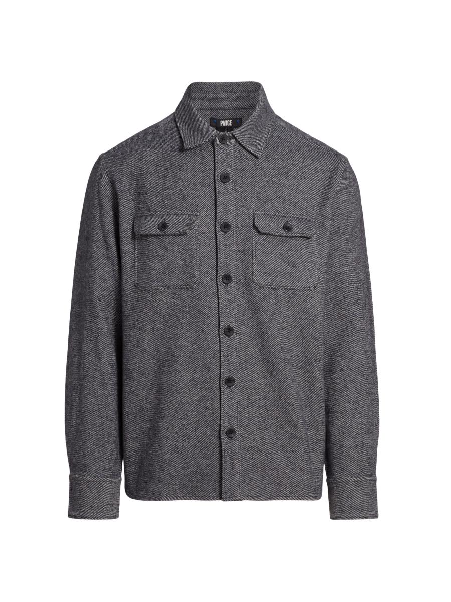 Paige Wilbur Cotton Overshirt | Saks Fifth Avenue