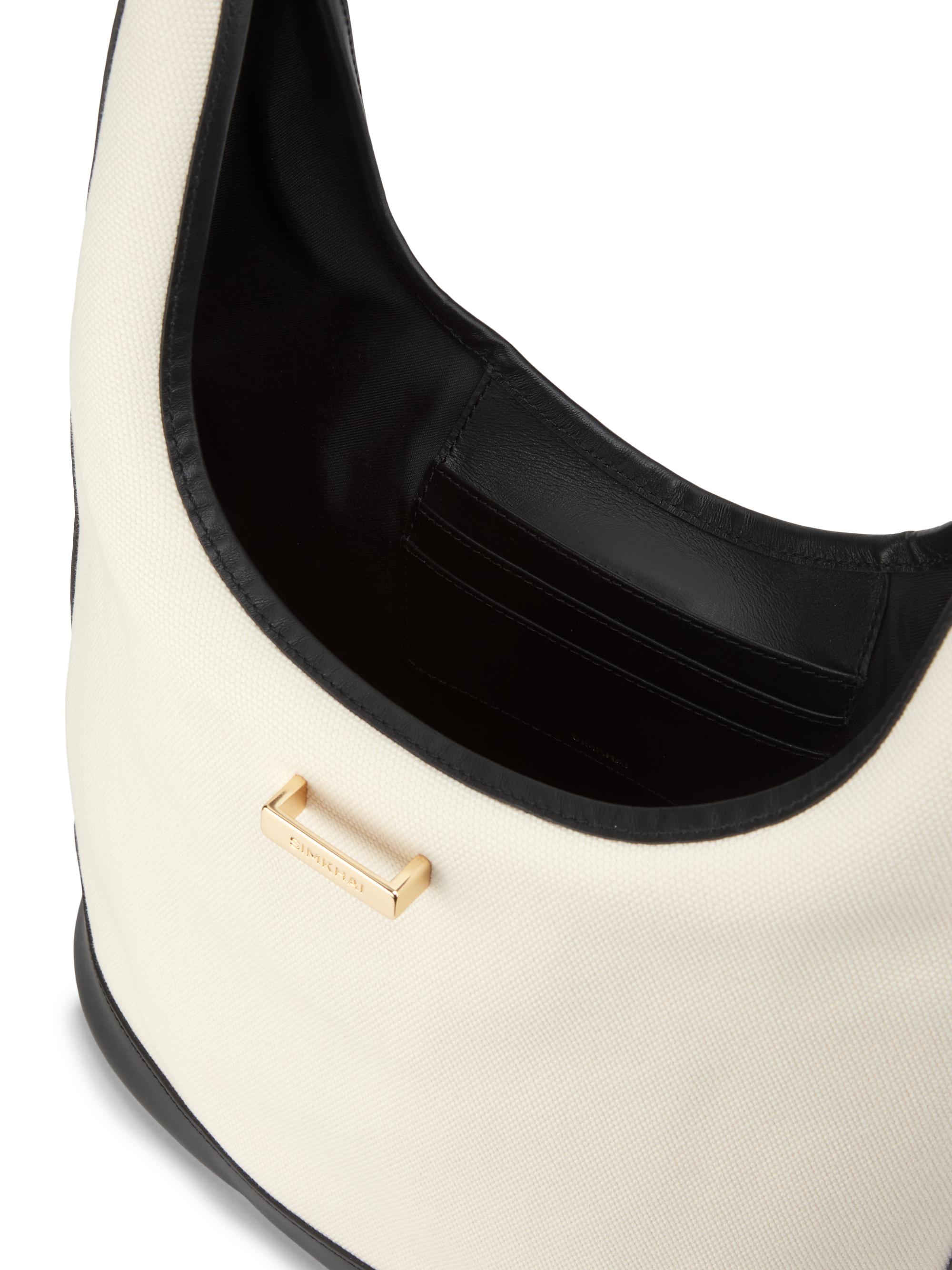 SIMKHAI Khai Canvas & Leather Hobo Bag | Saks Fifth Avenue