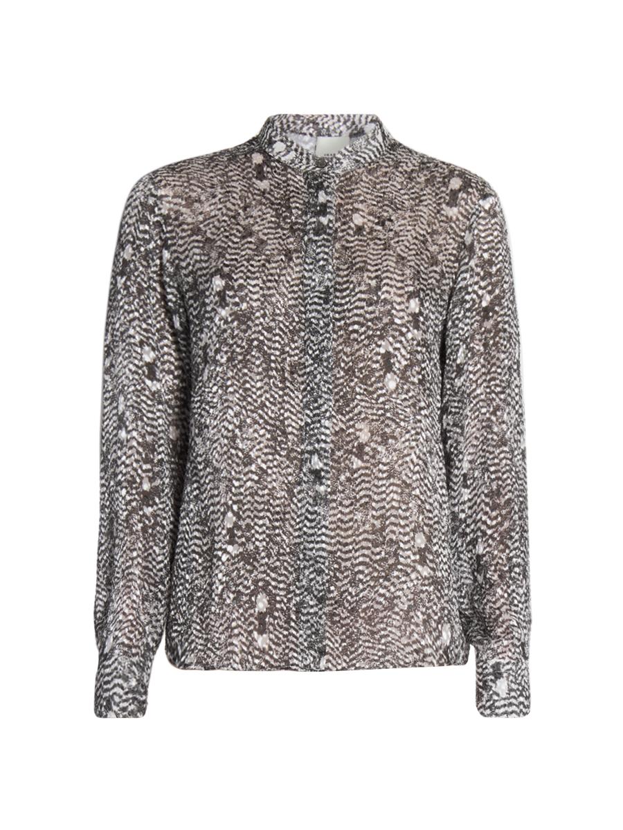 Shop Isabel Marant Ilda Printed Silk-Blend Shirt | Saks Fifth Avenue