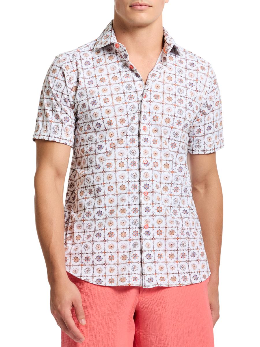 Robert Graham Kai Knit Shirt | Saks Fifth Avenue