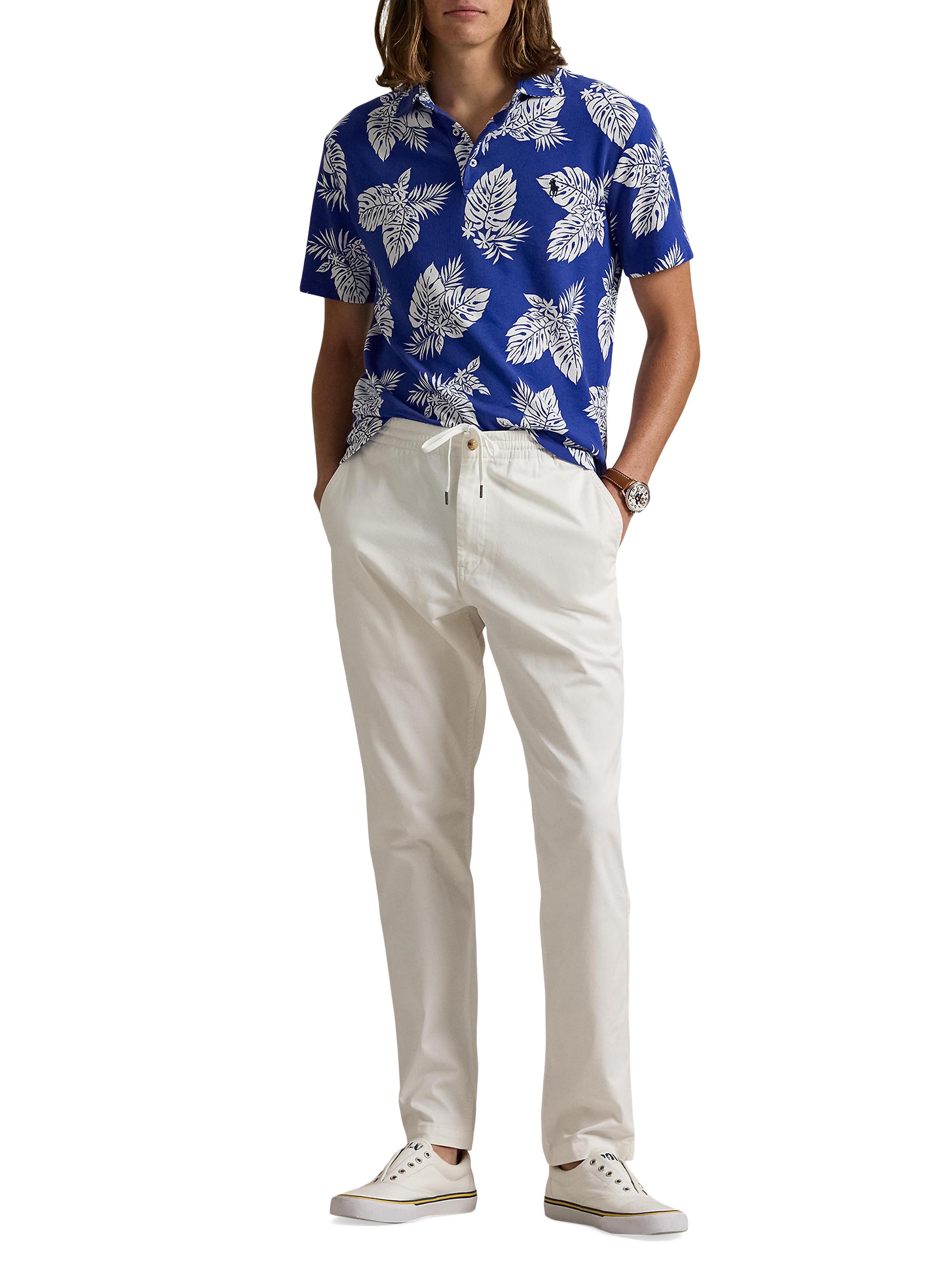 Polo Ralph Lauren Custom-Slim-Fit Monstera Spa Terry Polo Shirt | Saks ...