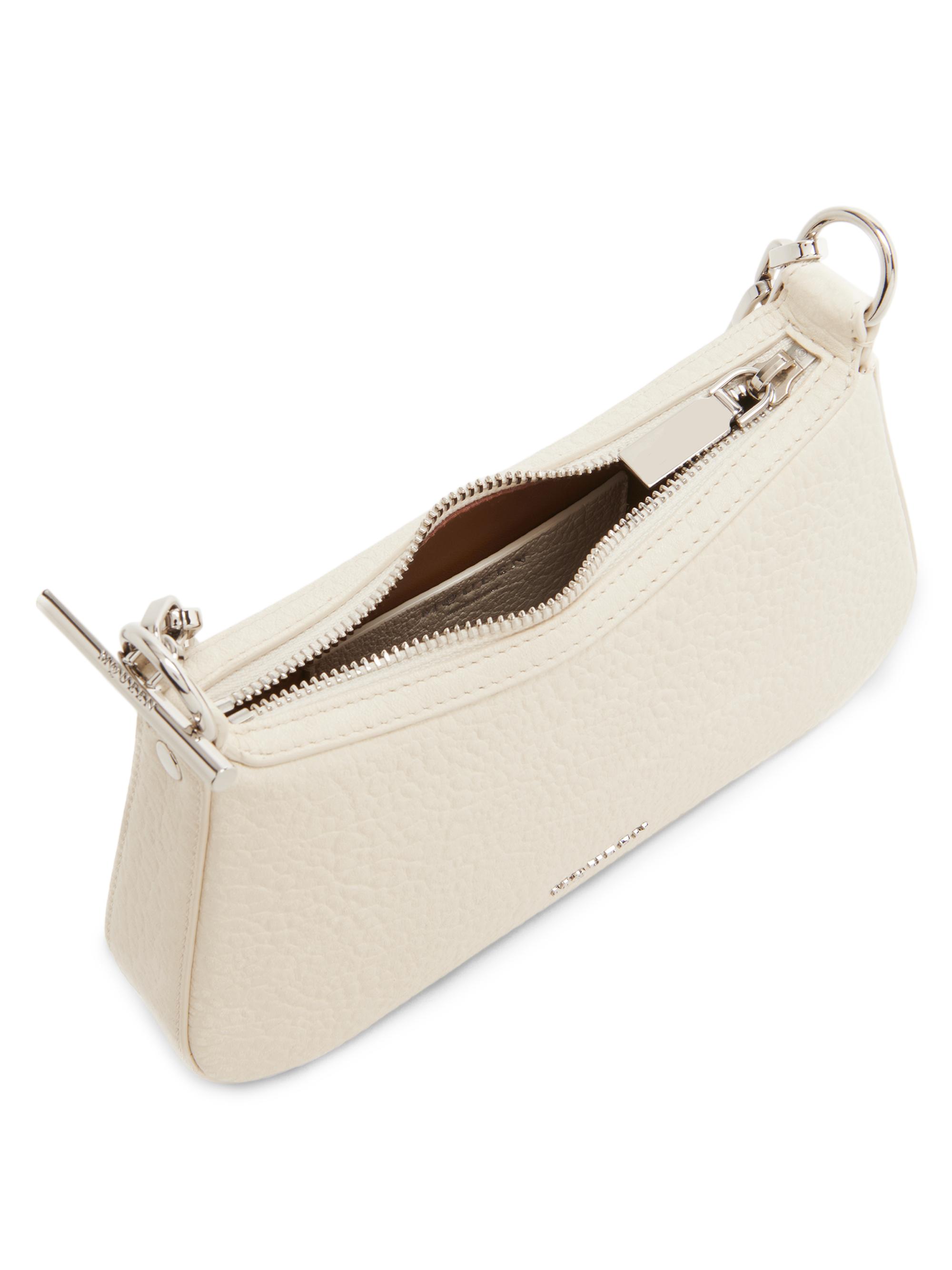 McQueen Mini T-Bar Pouch Leather Shoulder Bag | Saks Fifth Avenue