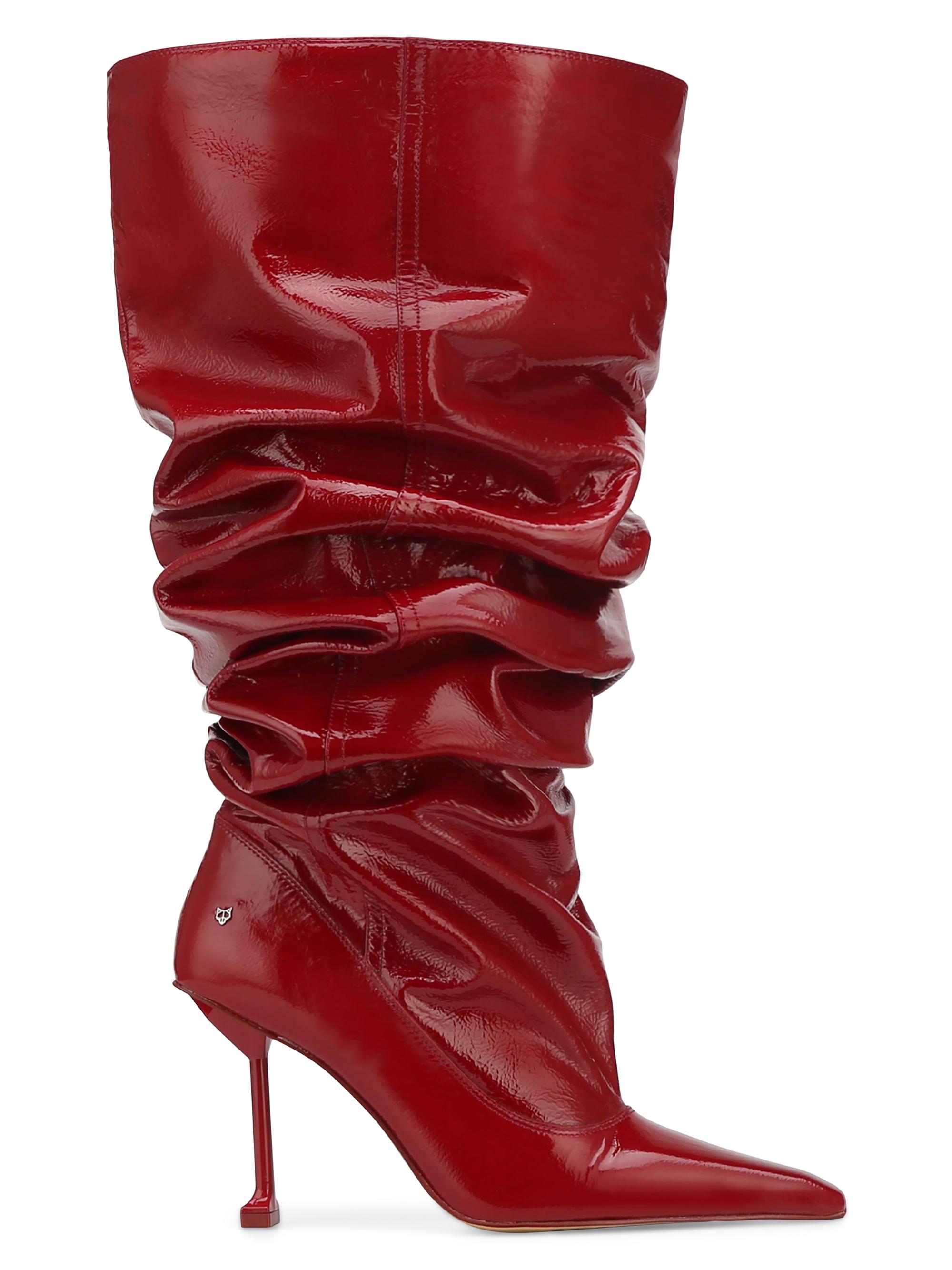 Naked Wolfe Vern Crinkle Patent Leather Boots | Saks Fifth Avenue