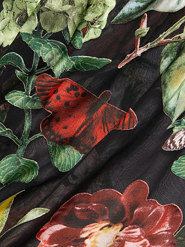 Shop Alice + Olivia Sheila Velvet Embroidered Blouson Sheer Shop Alice + Olivia Sheila Velvet Embroidered Blouson Sheer