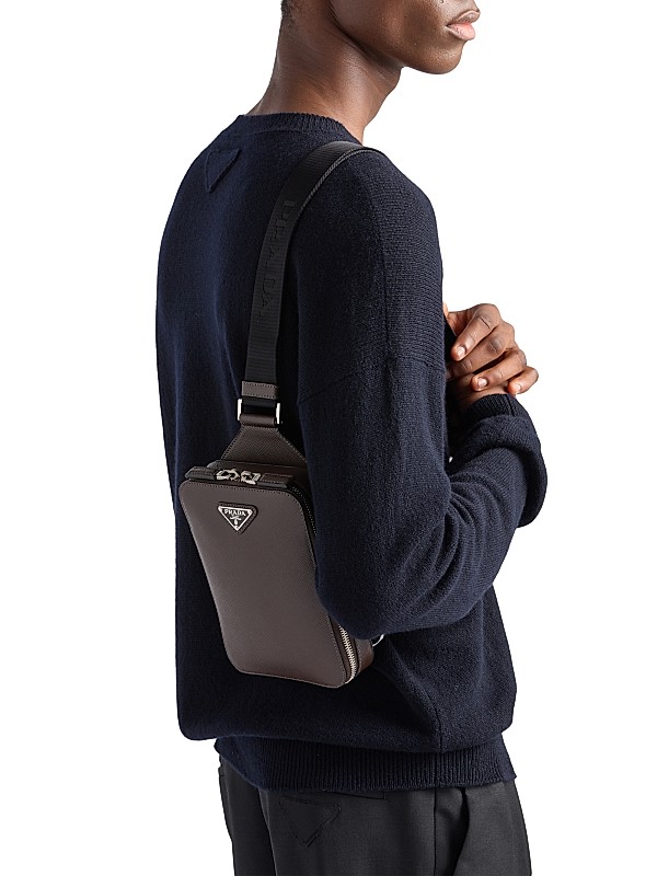 Shop Prada Prada Brique Saffiano Leather Bag | Saks Fifth Avenue Shop Prada Prada Brique Saffiano Leather Bag | Saks Fifth Avenue