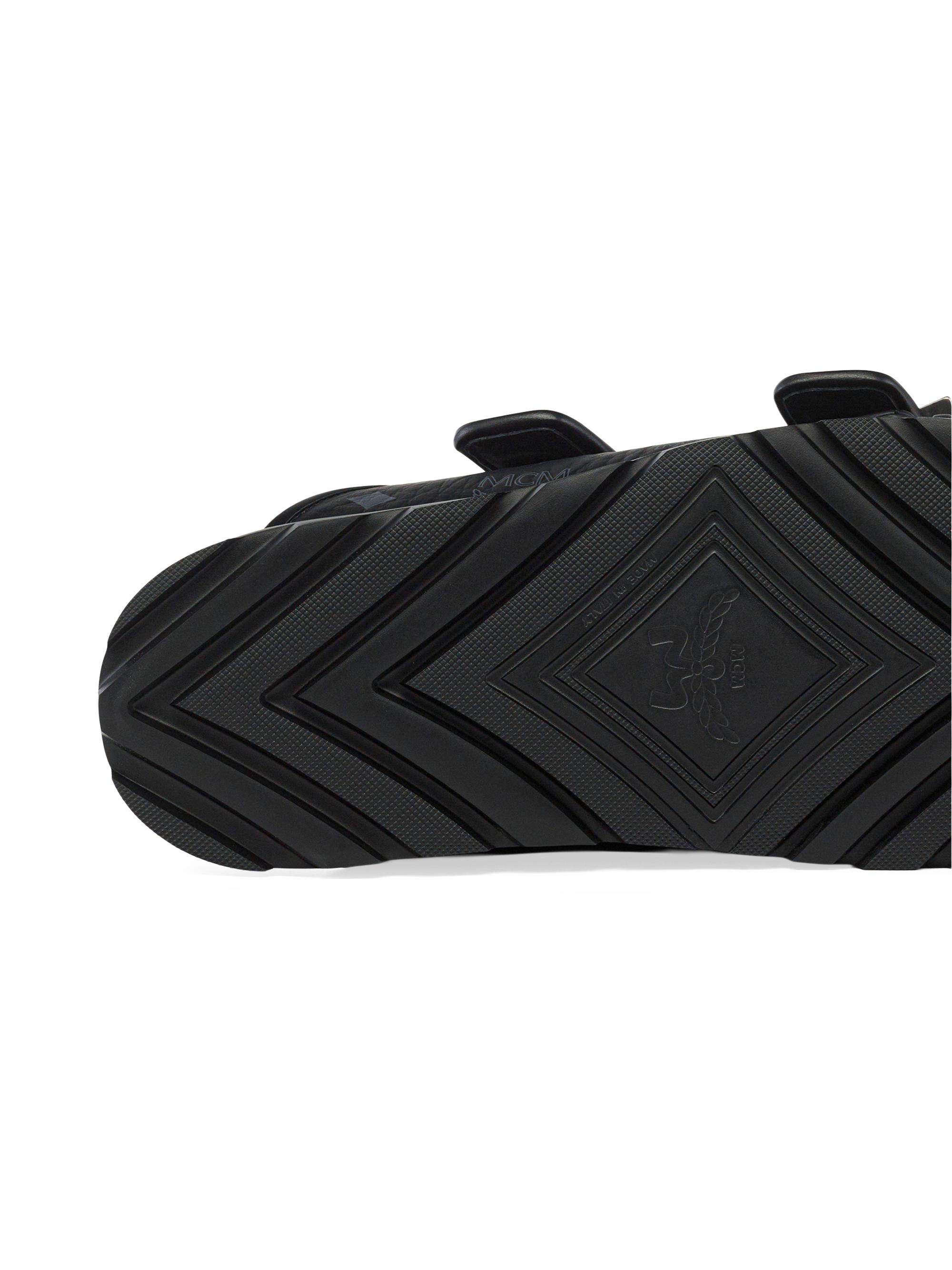 MCM Logo Print Sandals | Saks Fifth Avenue
